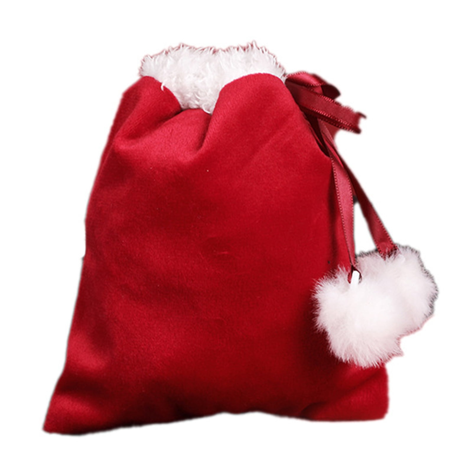 Waroomhouse Christmas Drawstring Bag Safe Gift Bag Drawstring Bag for ...