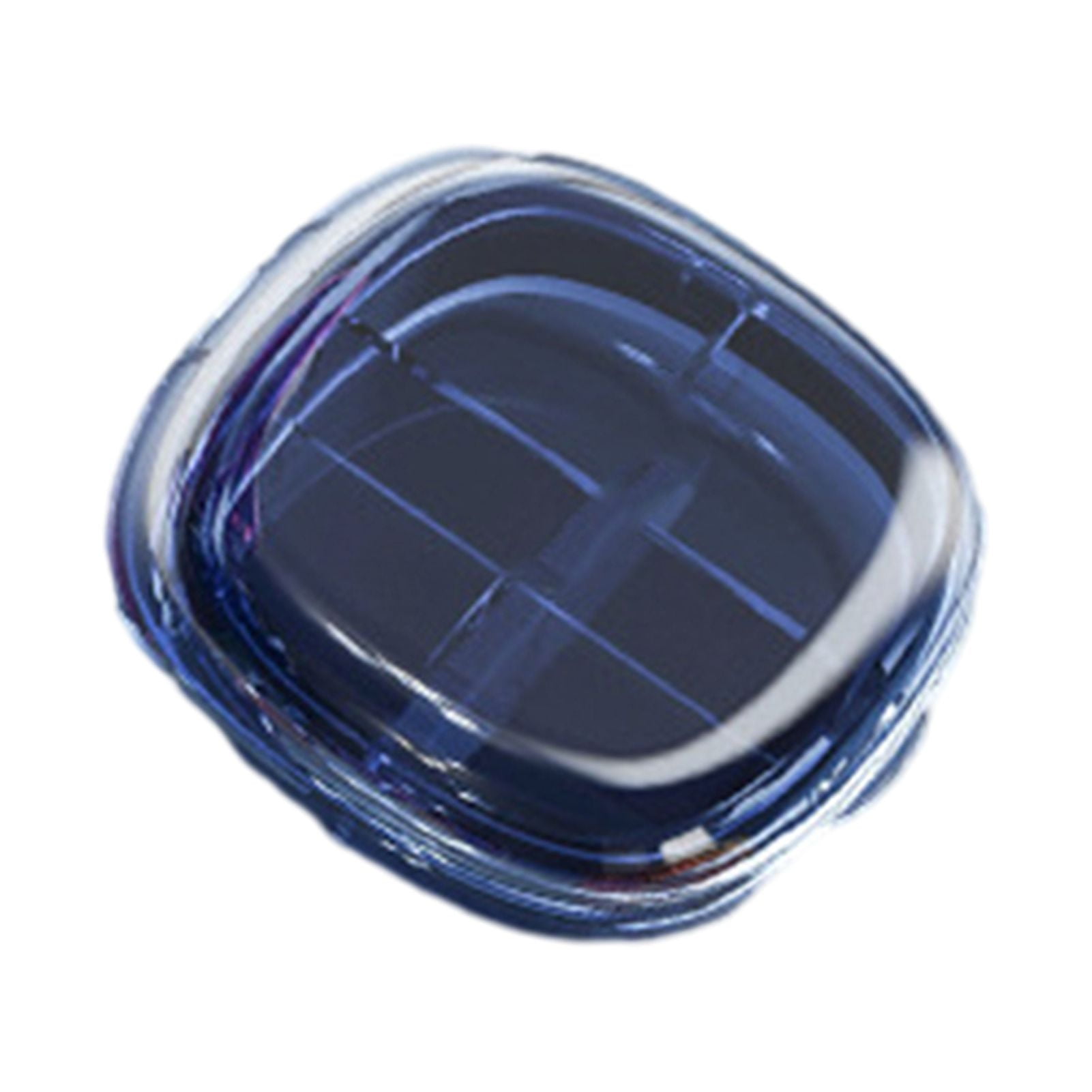 Waroomhouse Compact Container Case Compact Transparent Daily Organizer ...