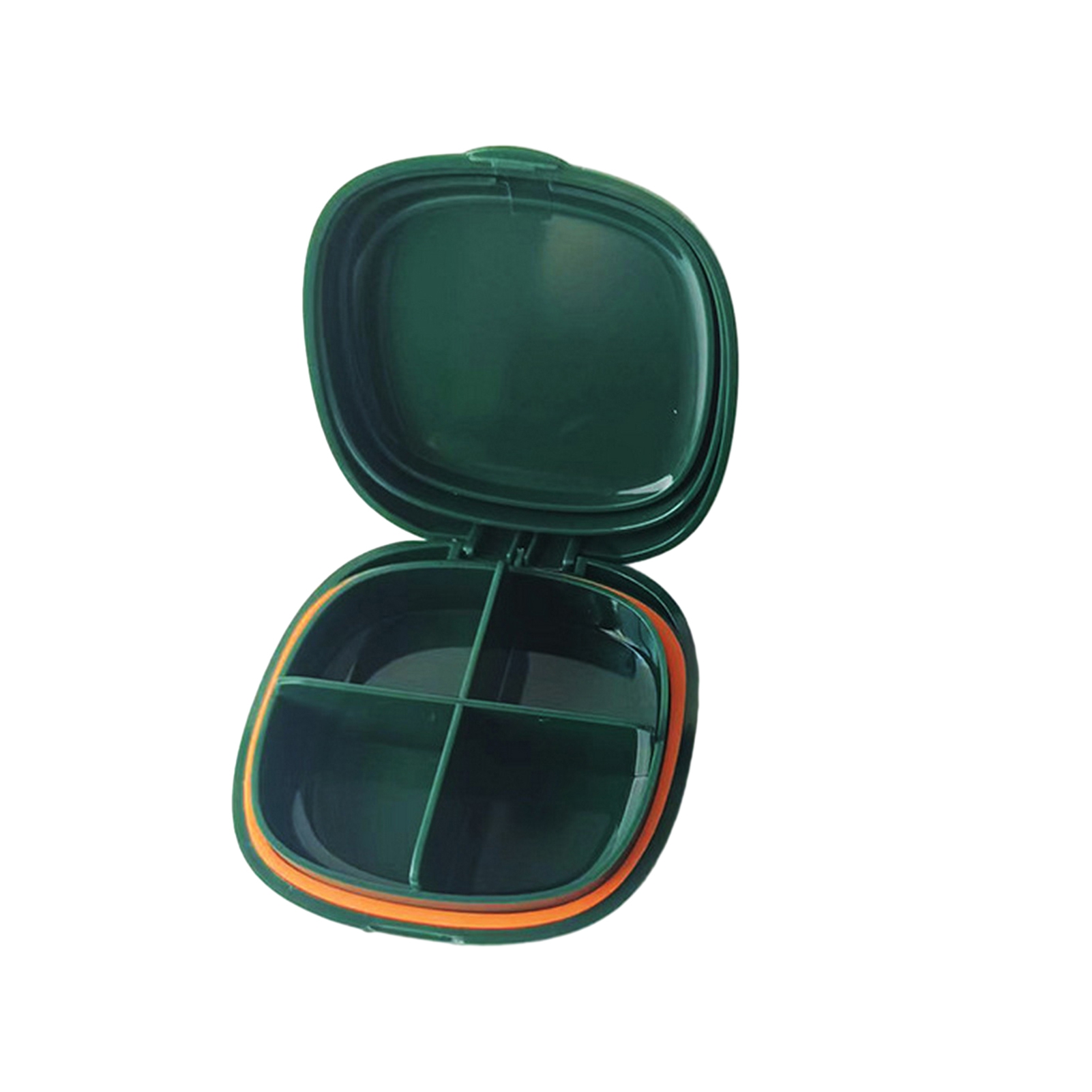 Waroomhouse Compact Container Case Compact Transparent Daily Organizer ...