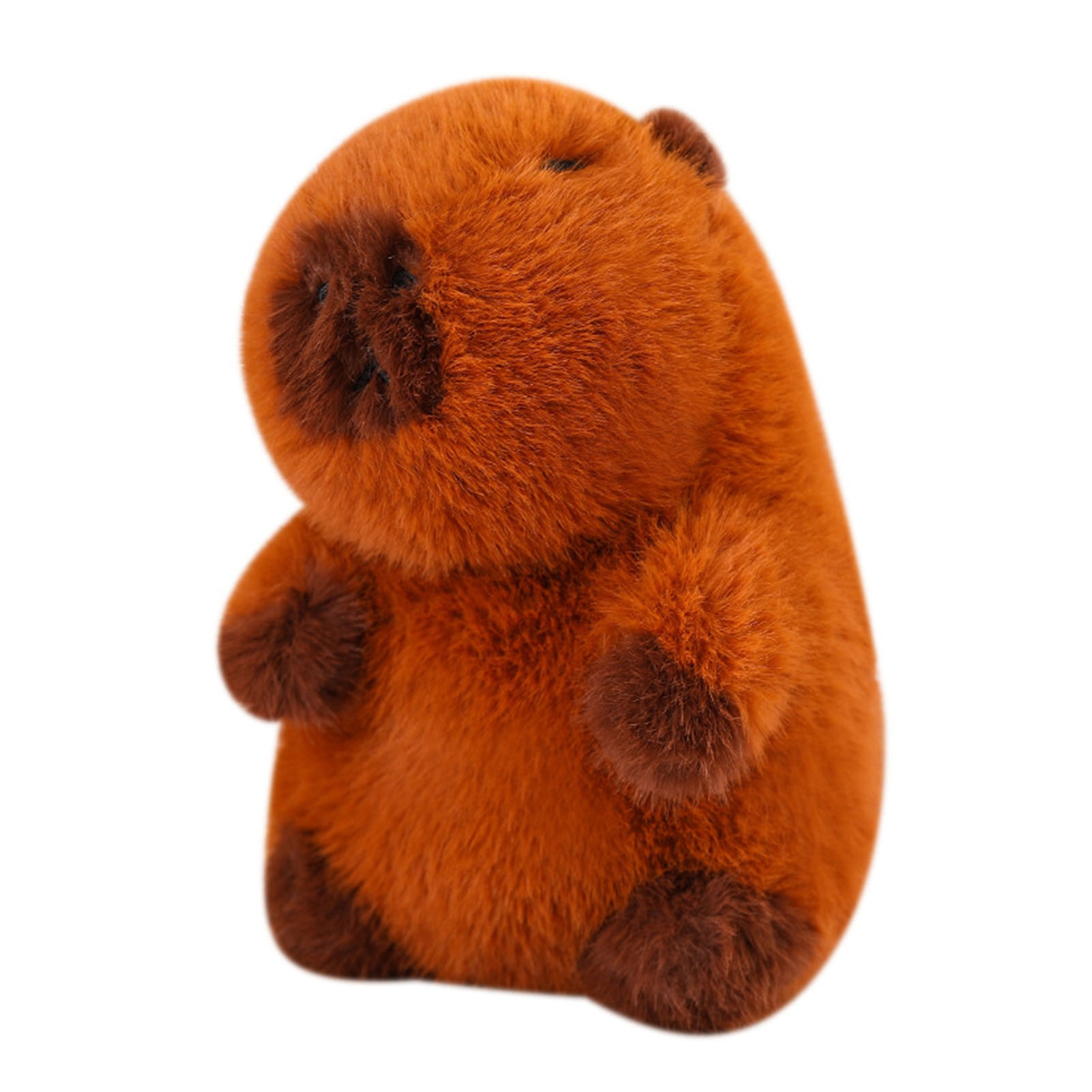 Waroomhouse Cute Capybara Plushie Capybara Plush Cartoon Fluffy Stuffed ...