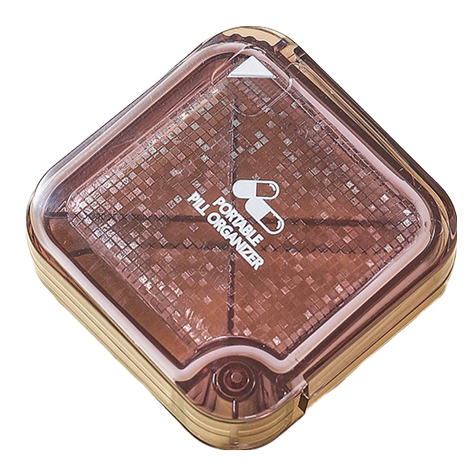 Waroomhouse Daily Box Small Organizer Small Box Four Compartments ...