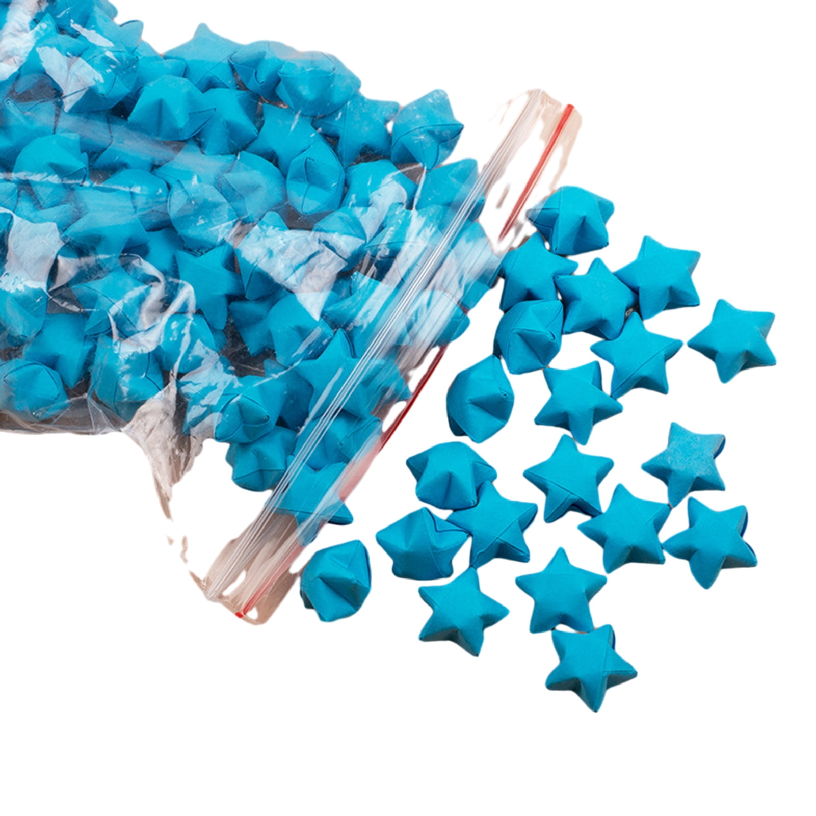 Waroomhouse Decoration Stars Colorful Origami Stars 100pcs Glow-in-the ...