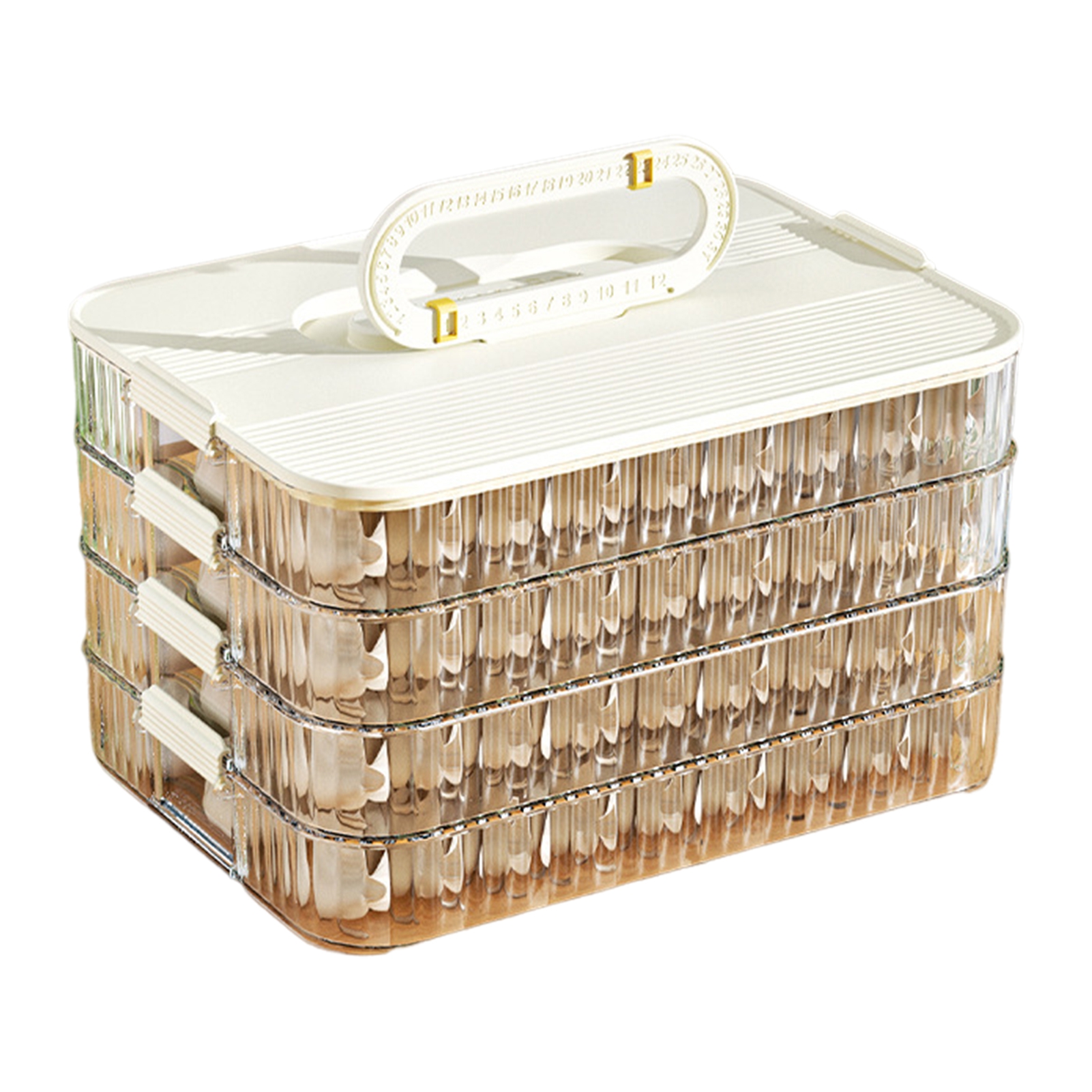 Waroomhouse Deli Meat Organizer Stackable Deli Meat Box Crisper Box ...