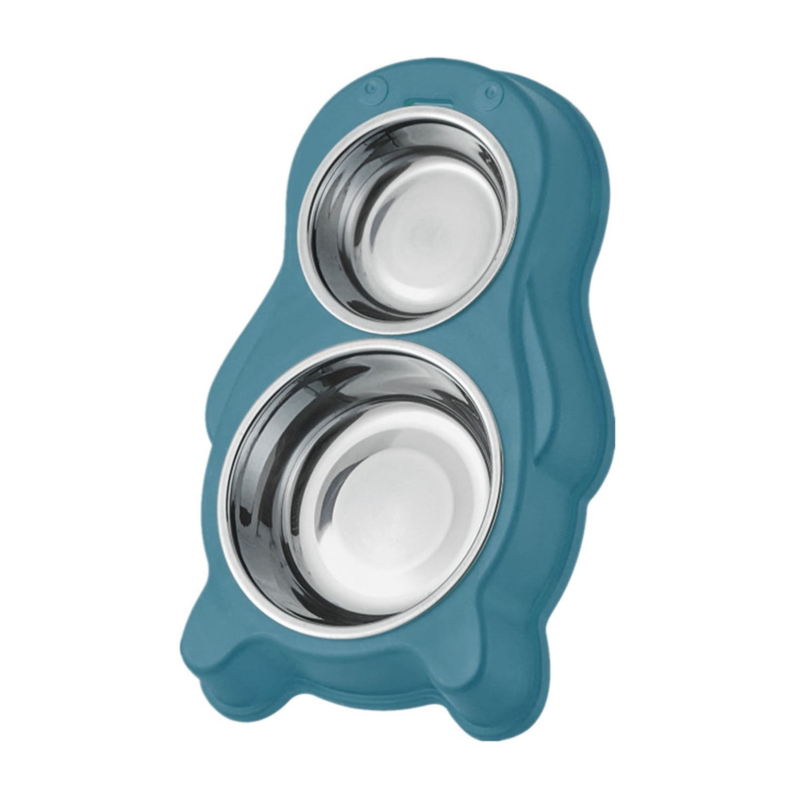 Waroomhouse Detachable Pet Bowl Double Stainless Steel Pet Bowl with ...