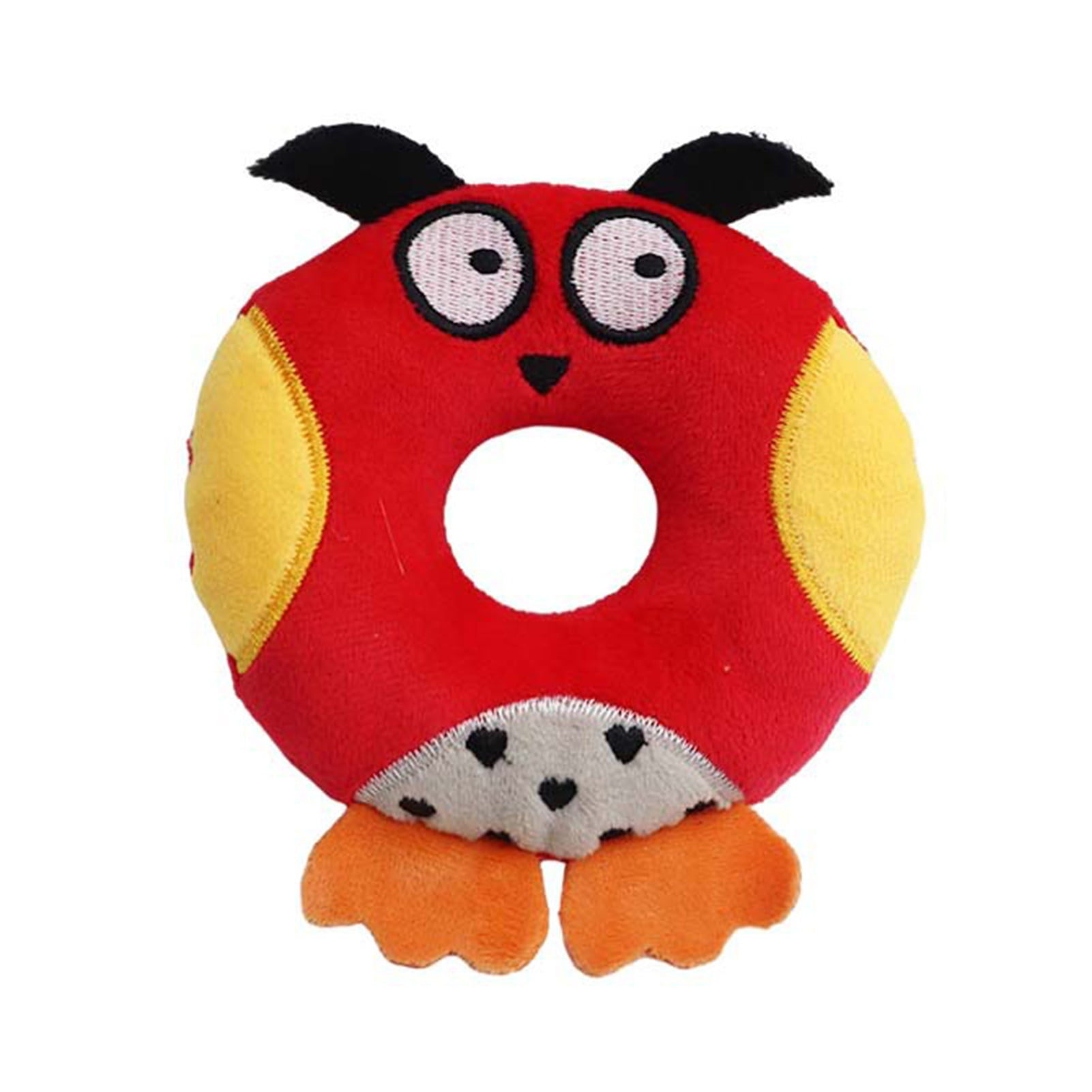 Waroomhouse Dog Plush Toy Bite-resistant Dog Toy Interactive Alphabet ...