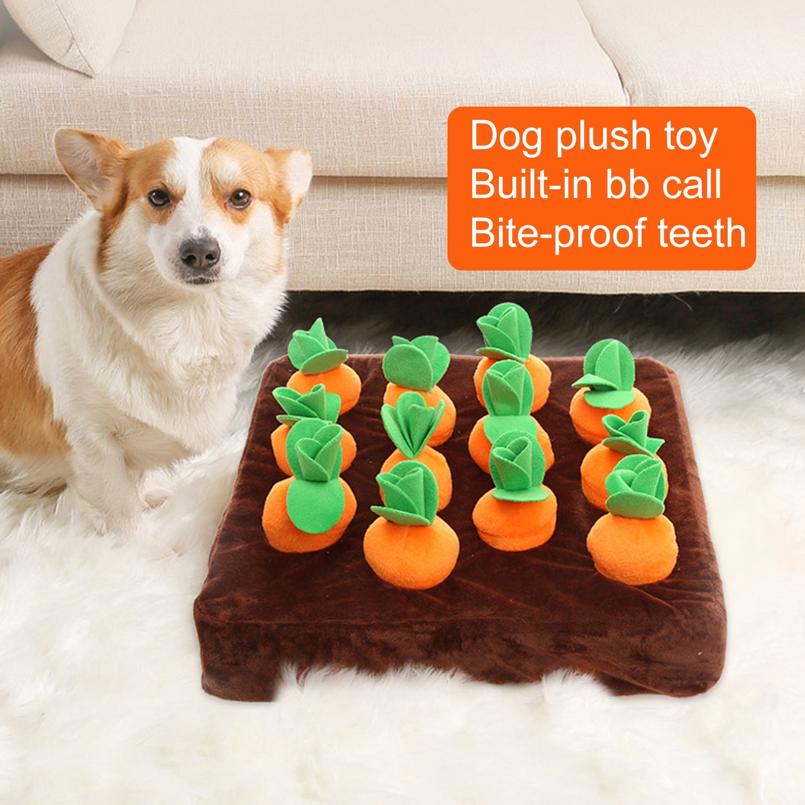 Waroomhouse Dog Sounding Toy Comfortable Snacks Available Built-in ...