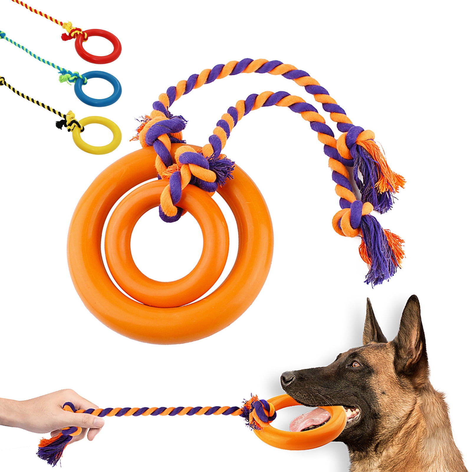 Waroomhouse Dog Toy Good Toughness Teeth Cleaning Resistant to Tear ...