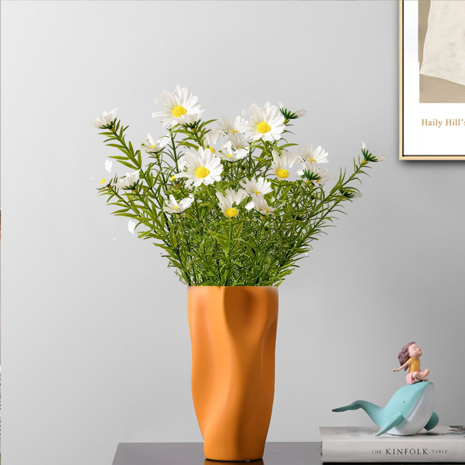 Waroomhouse Durable Artificial Plant Beautiful Lifelike Artificial ...