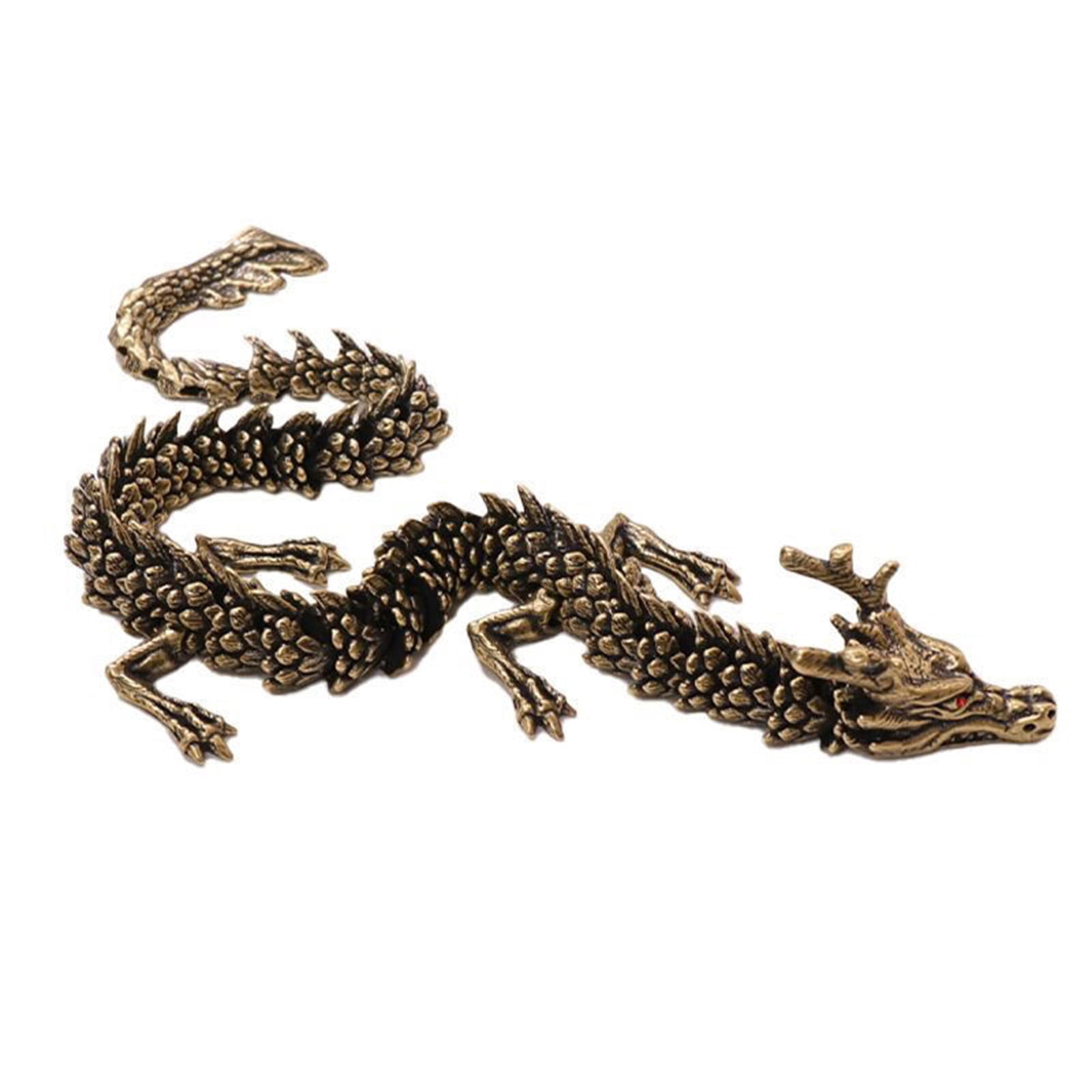 Waroomhouse Exquisite Dragon Statue 3d Dragon Figure Articulated Joints ...