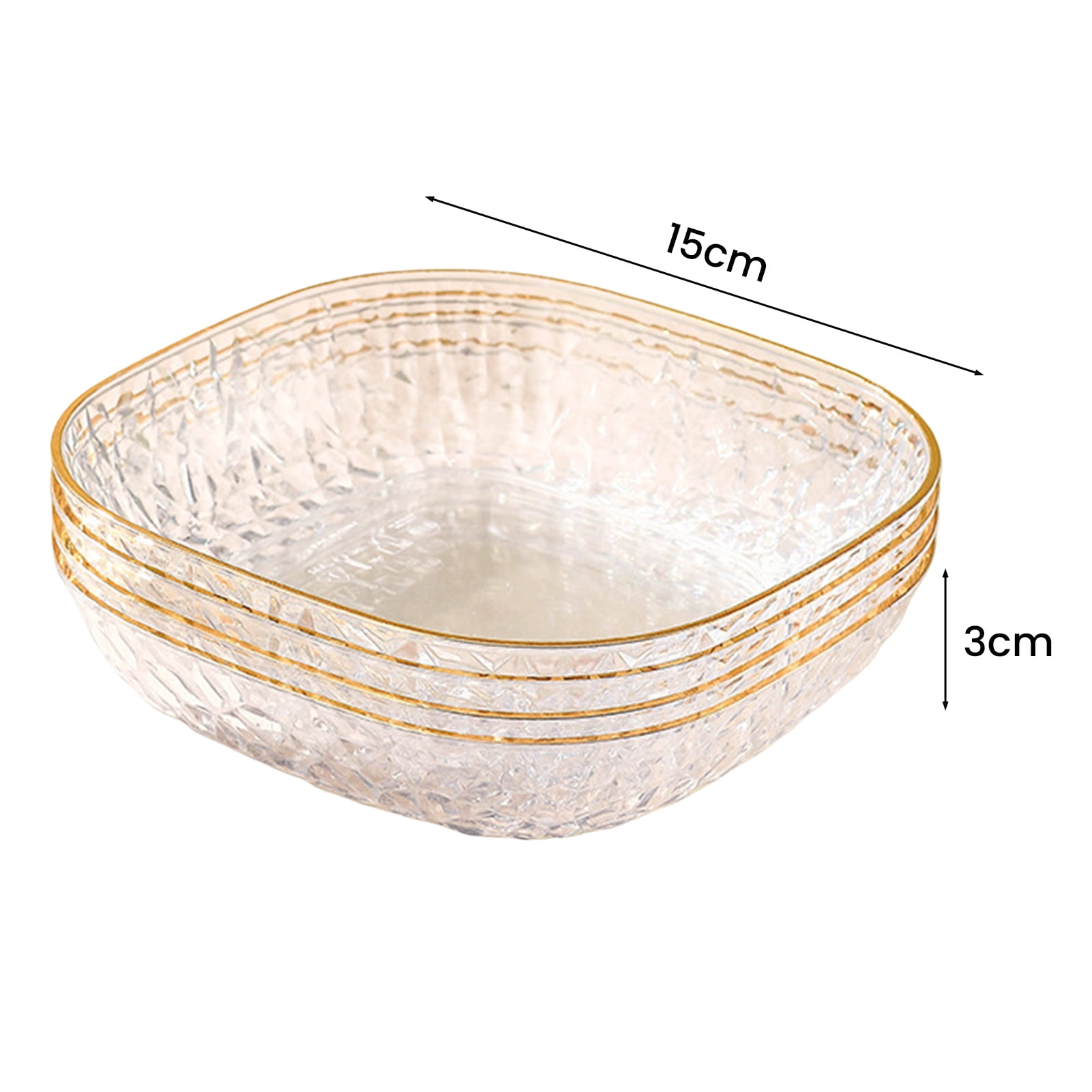 Waroomhouse Fashionable Multi-purpose Plate Plate with Heightened Thick ...