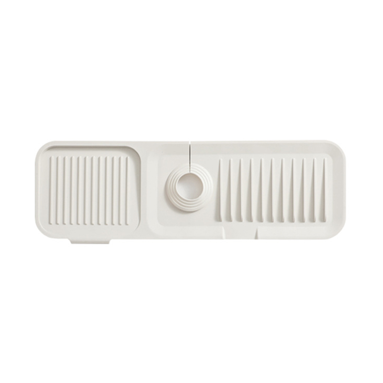 Waroomhouse Faucet Splash Pad Bathroom Faucet Drain Mat Silicone Faucet ...