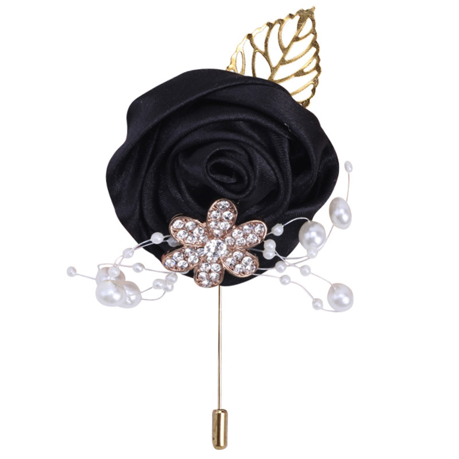 Waroomhouse Faux Pearl Chain Corsage for Brides Wedding Wrist Flower ...