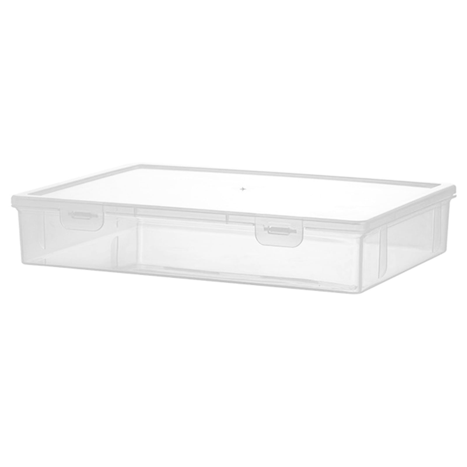 Waroomhouse File Storage Box with Lid Dust-proof Storage Box ...