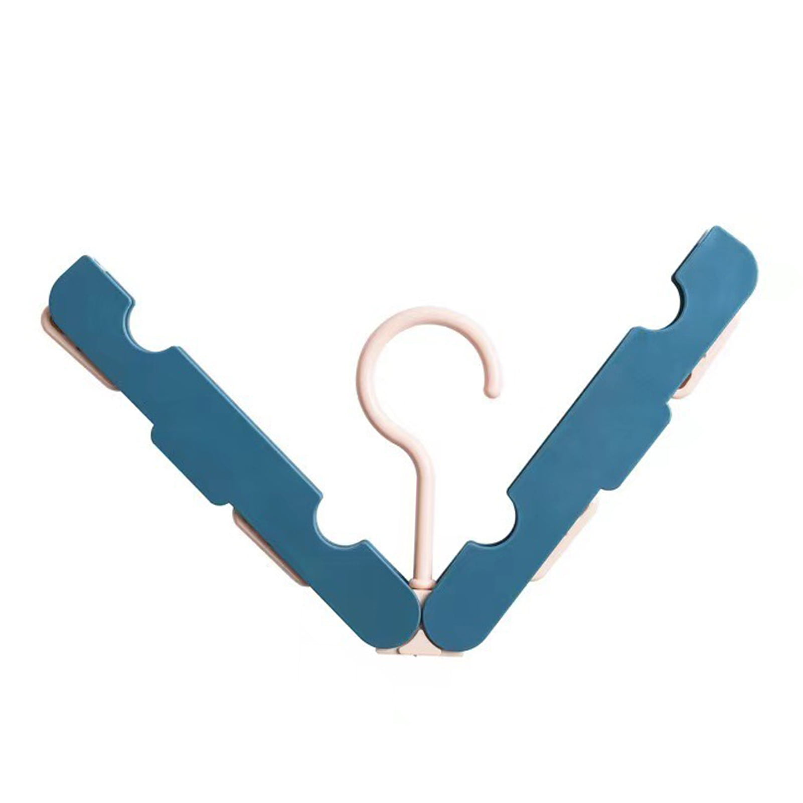 Waroomhouse Folding Clothing Hanger Foldable Clothes Hanger 2pcs ...