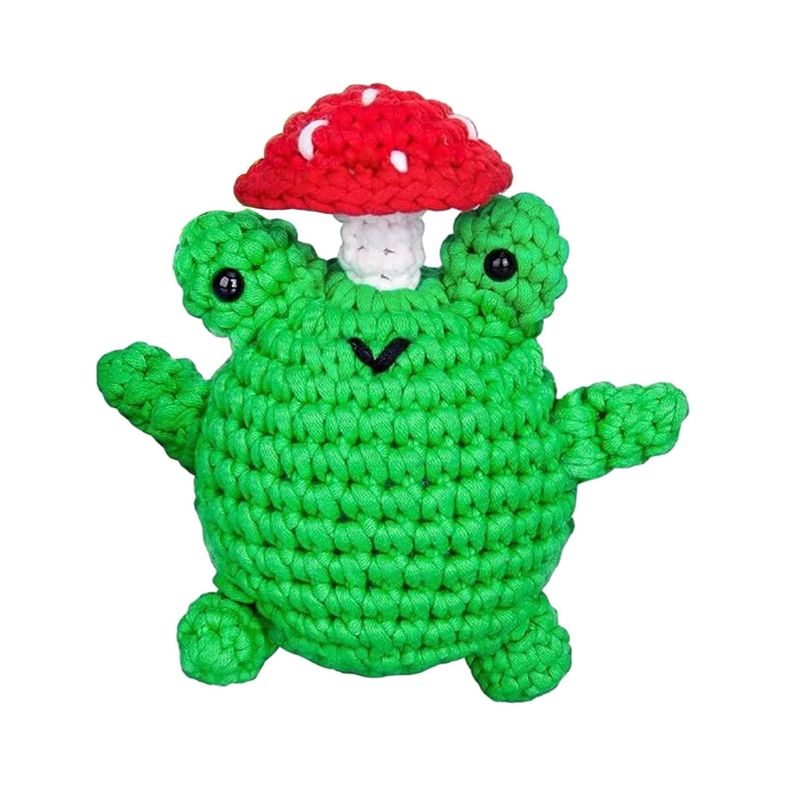 Waroomhouse Frog Crochet Kit Diy Animal Frog Beginner Crochet Kit ...