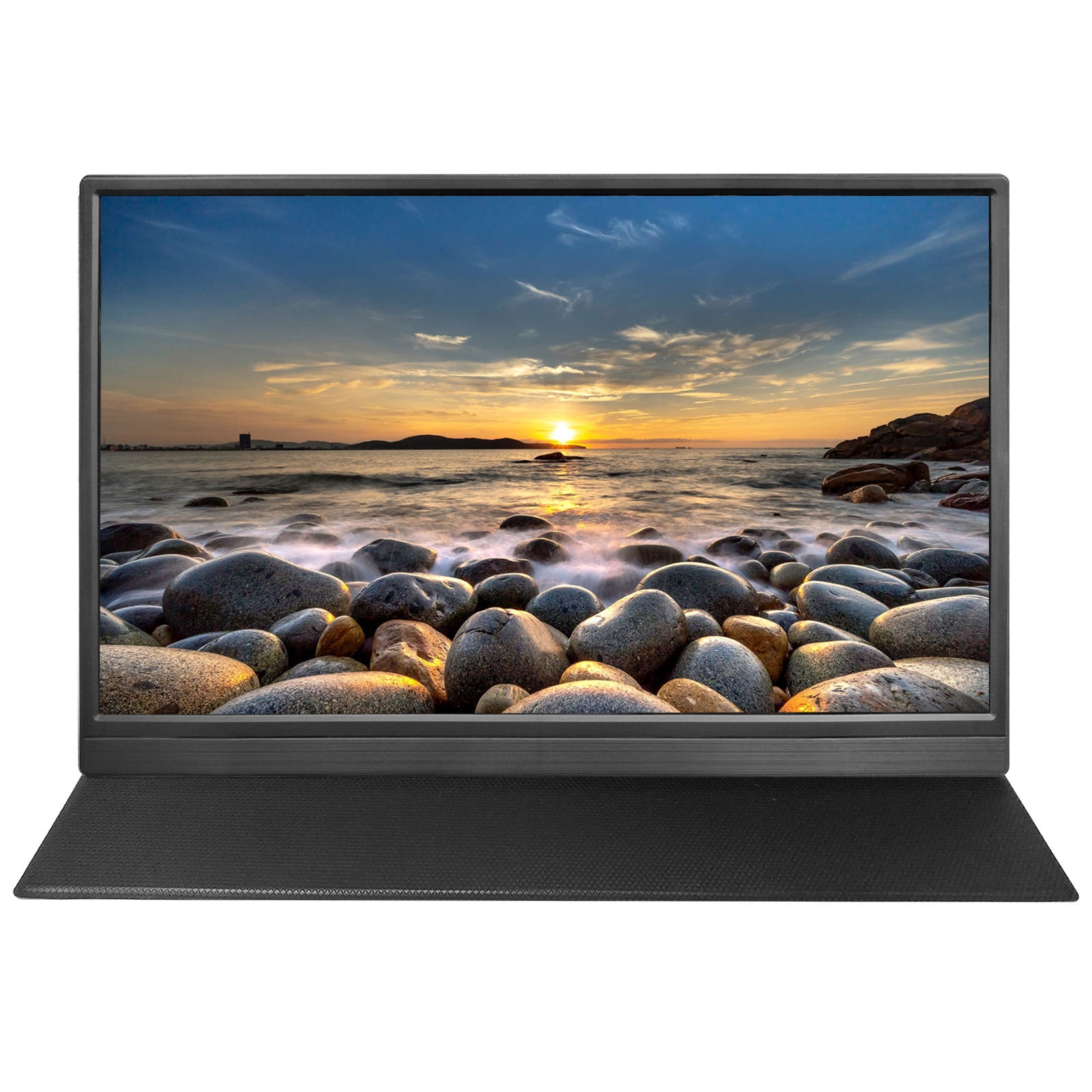 Waroomhouse Full HD 15 6 Inch Portable Monitor Touchscreen 1080P Dual ...