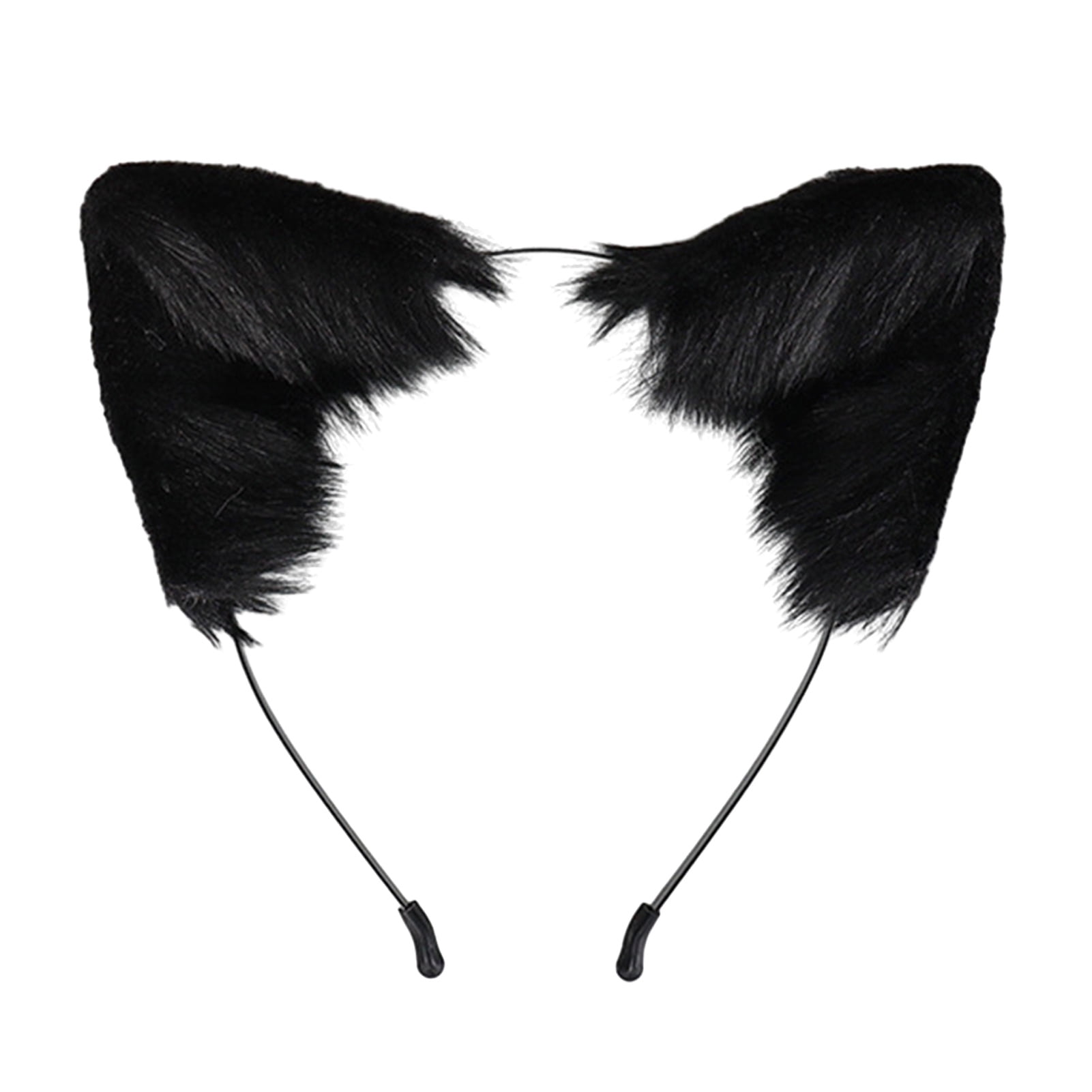 Waroomhouse Handmade Simulation Fox Ears Hair Band Movable Cat Ears ...