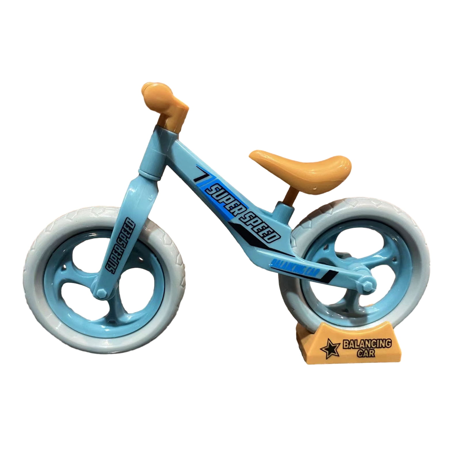 Waroomhouse Hands-on Ability Bike Toy Kids Bicycle Toy Mini Bicycle Toy ...