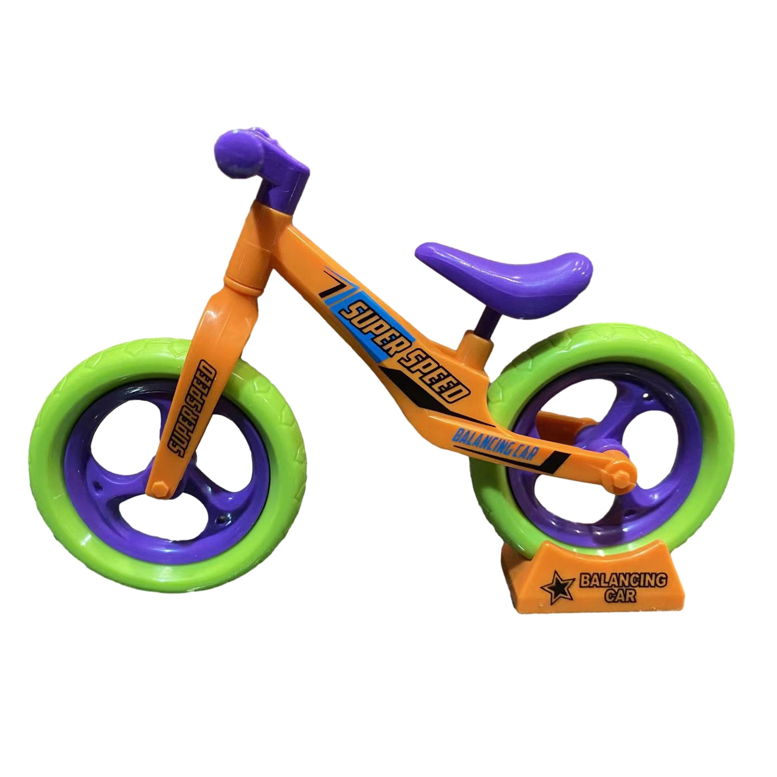 Waroomhouse Hands-on Ability Bike Toy Kids Bicycle Toy Mini Bicycle Toy ...