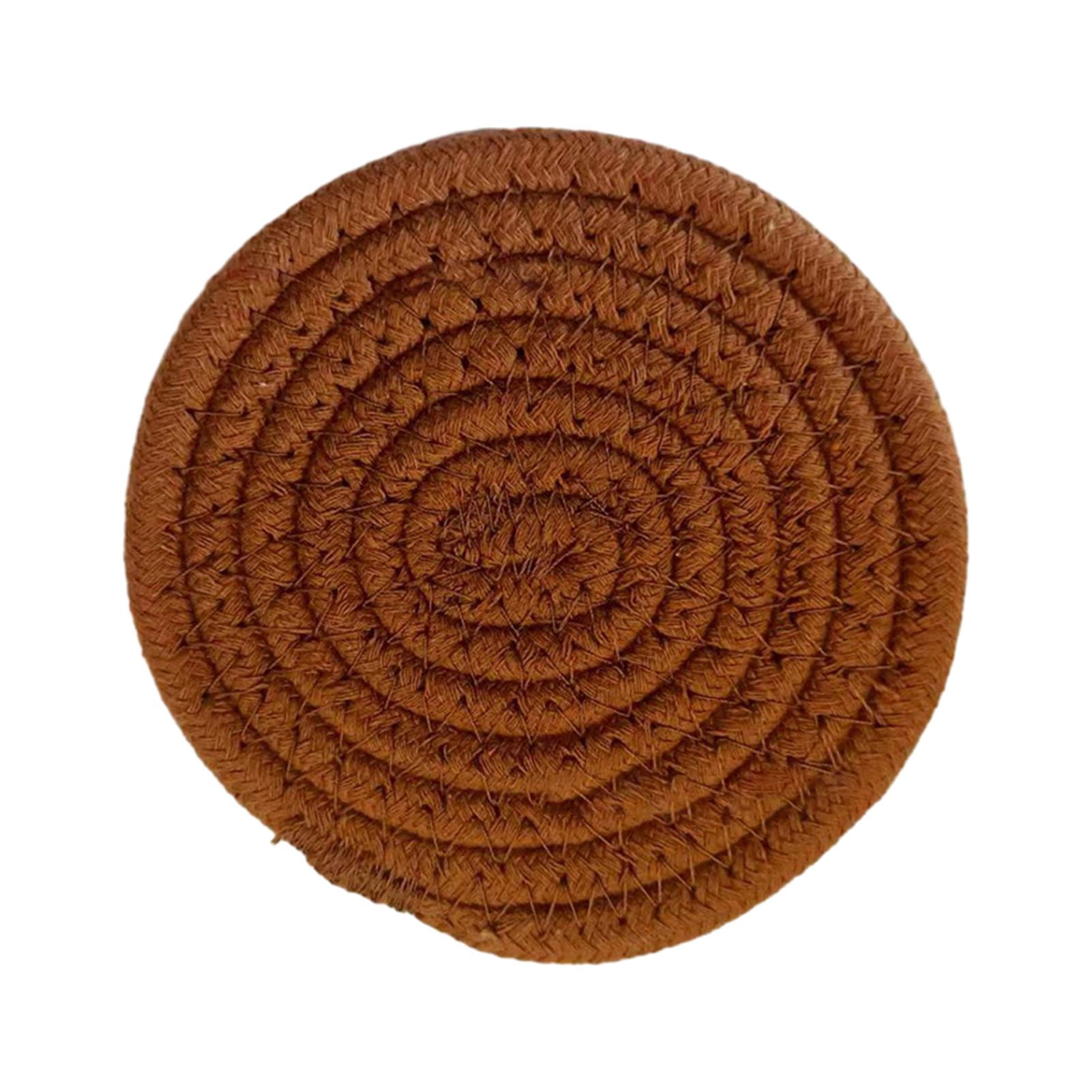 Waroomhouse Heat-resistant Coasters Modern Cotton Coasters Handwoven ...