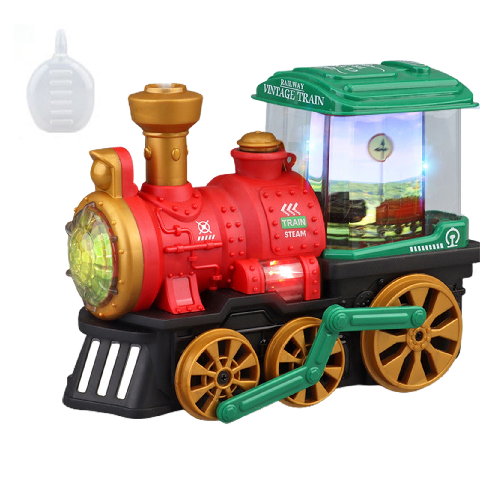 Waroomhouse High-quality Train Toy Train Toy Kids Electric Locomotive ...