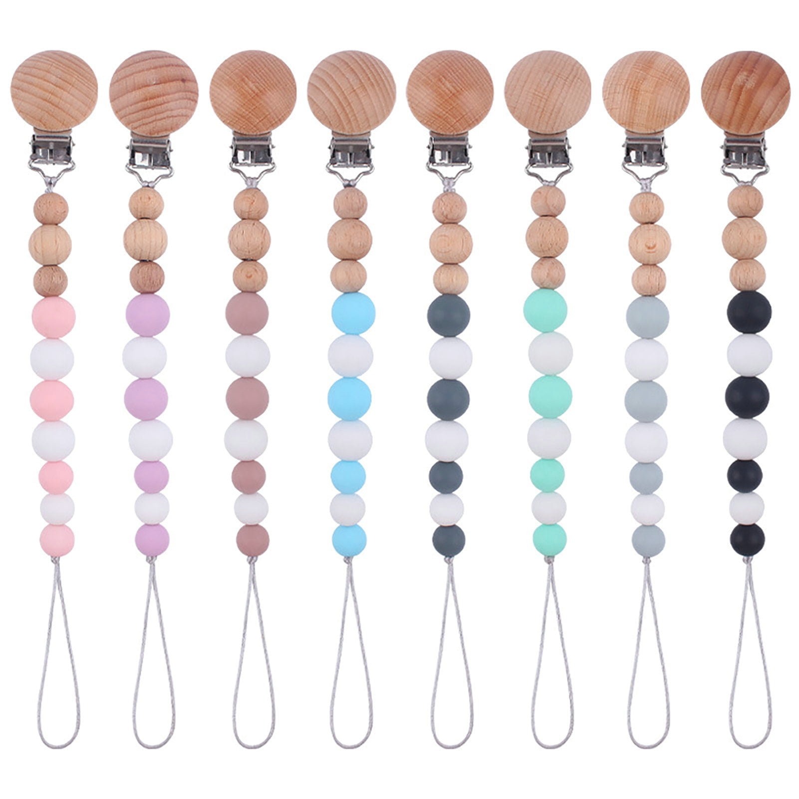 Waroomhouse Infant Pacifier Clip Portable Reusable Non-slip Creative ...