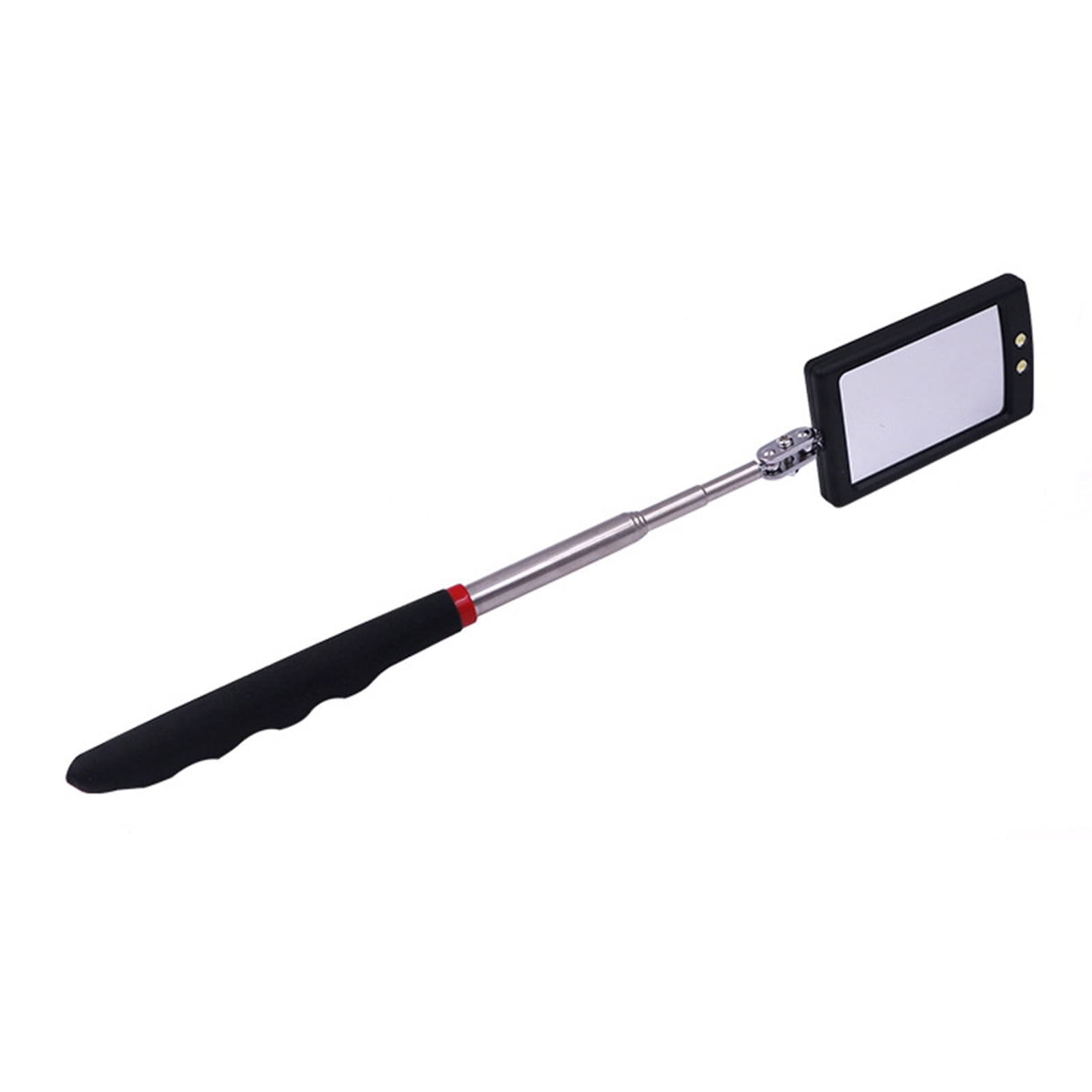 Waroomhouse Inspection Mirror with LED Light 360-degree Rotation ...