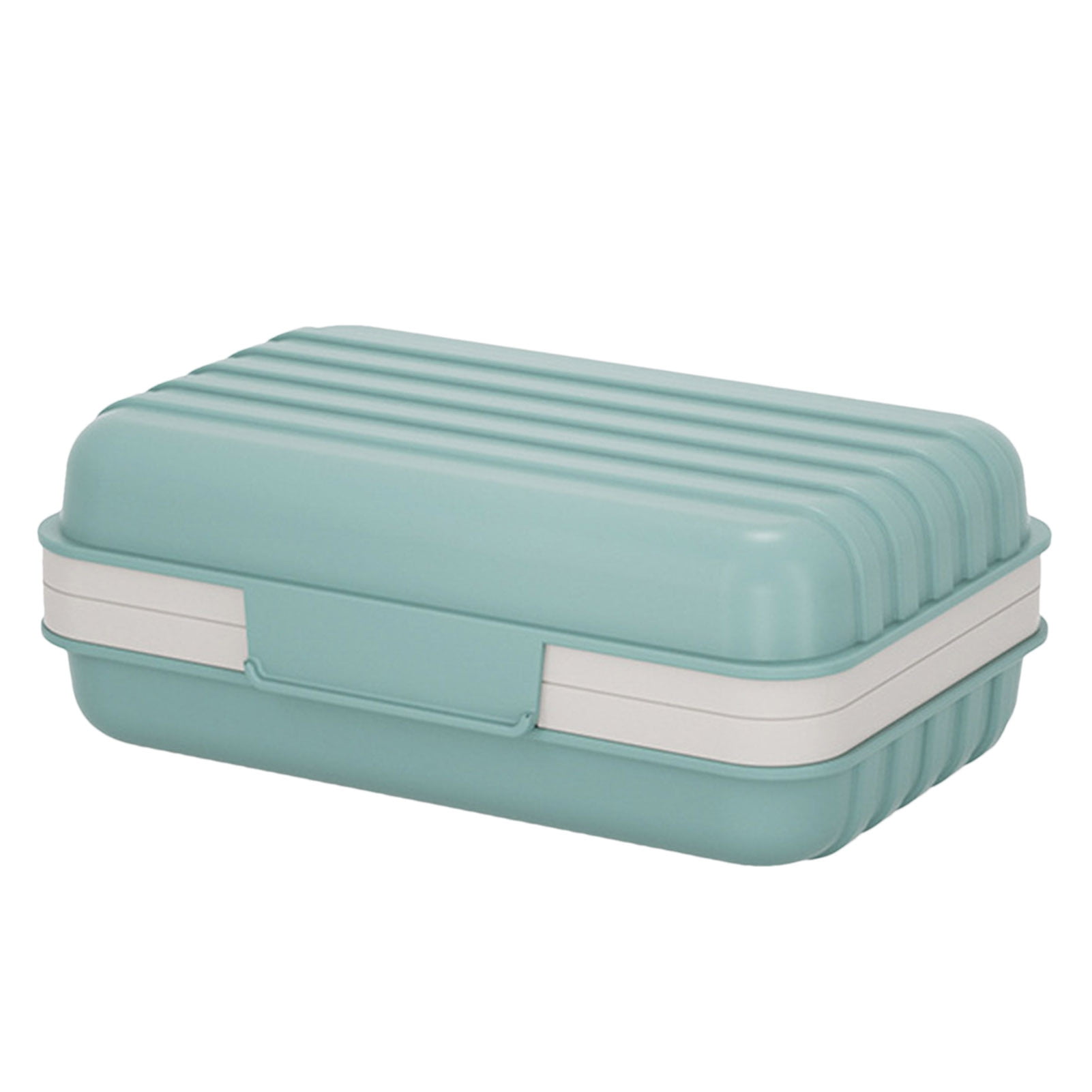 Waroomhouse Leak-proof Soap Dish Locking Soap Container Travel Soap Box ...