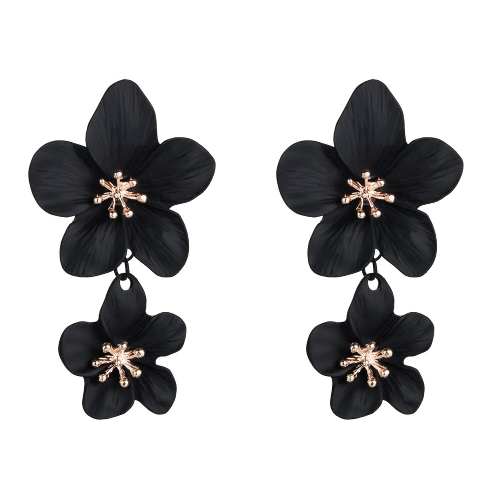 Waroomhouse Lightweight Earrings Smooth Surface Earrings Bohemian Style ...