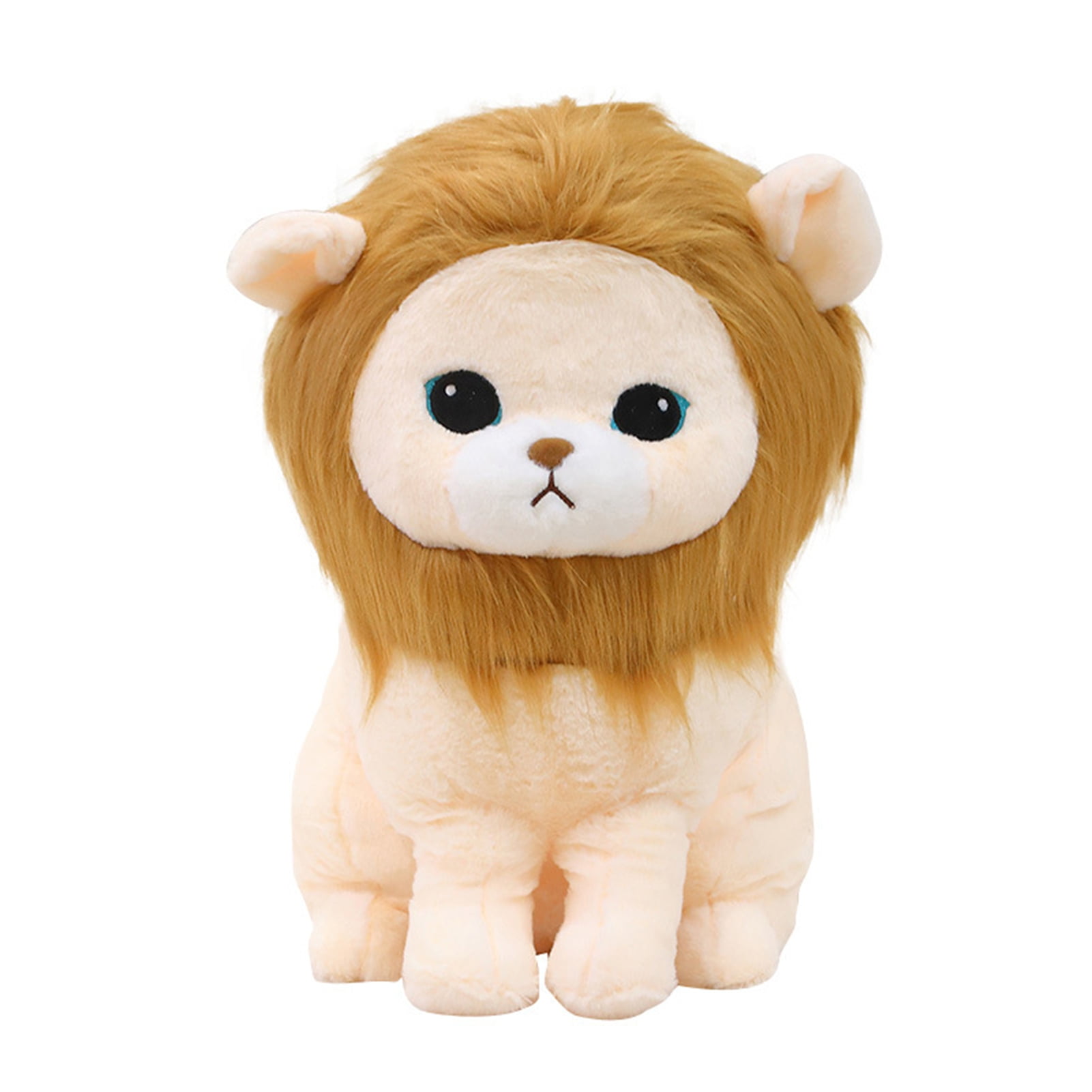 Waroomhouse Lion Plush High-quality Lion Toy Lion Realistic Adorable ...
