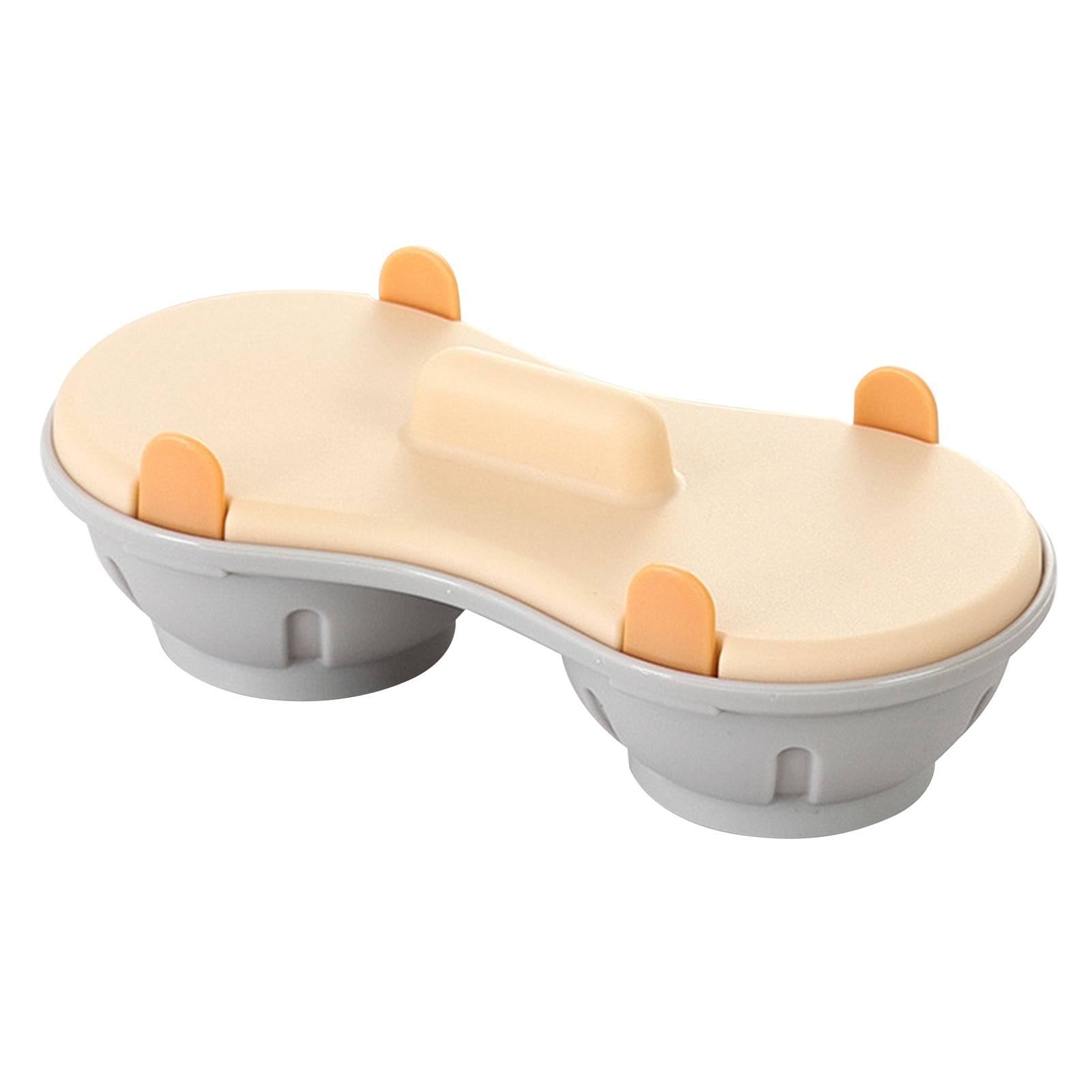 Waroomhouse Microwave Double Egg Poacher Maker With Lid Detachable ...