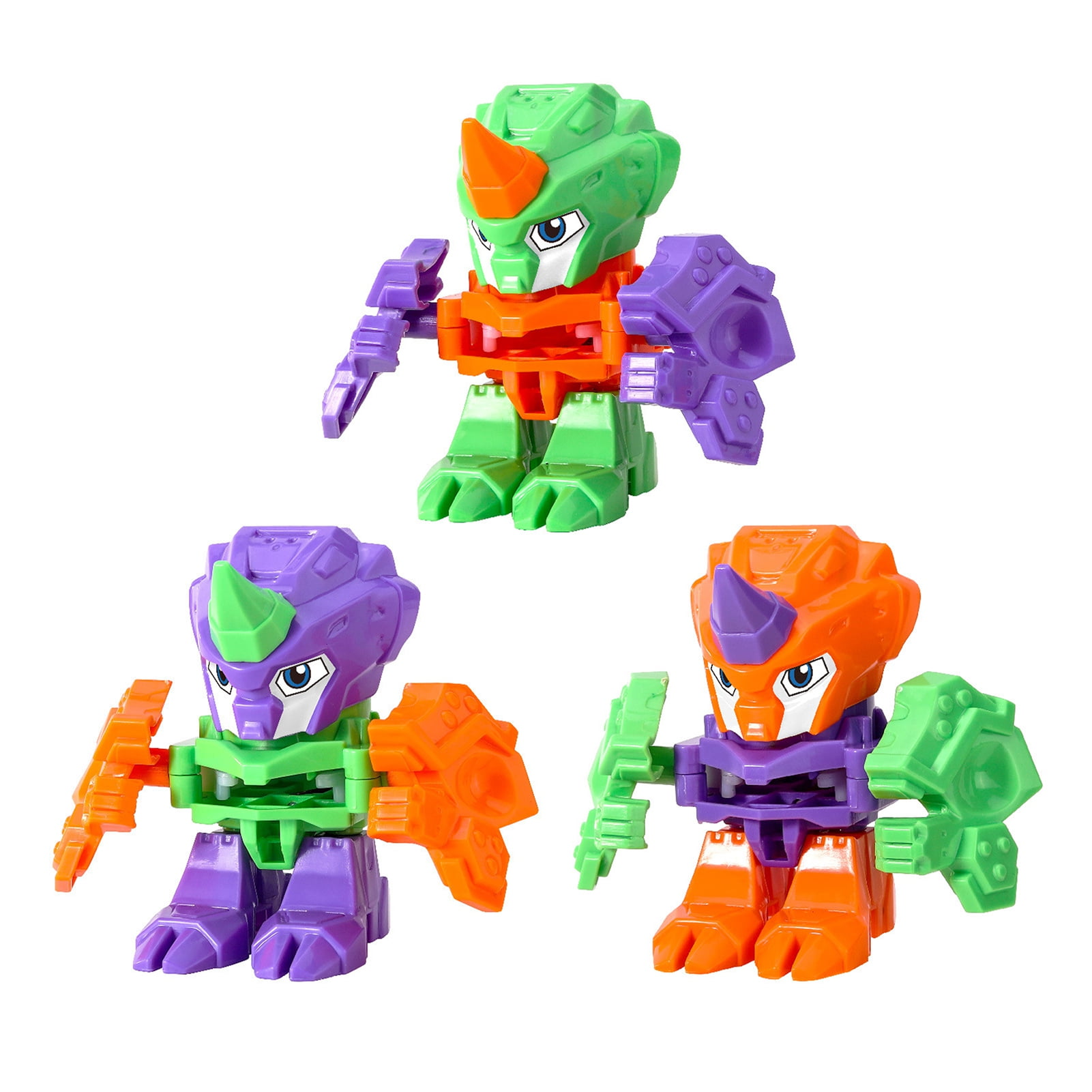 Waroomhouse Movable Robot Toy Pocket Size Robot Action Figure Launcher ...