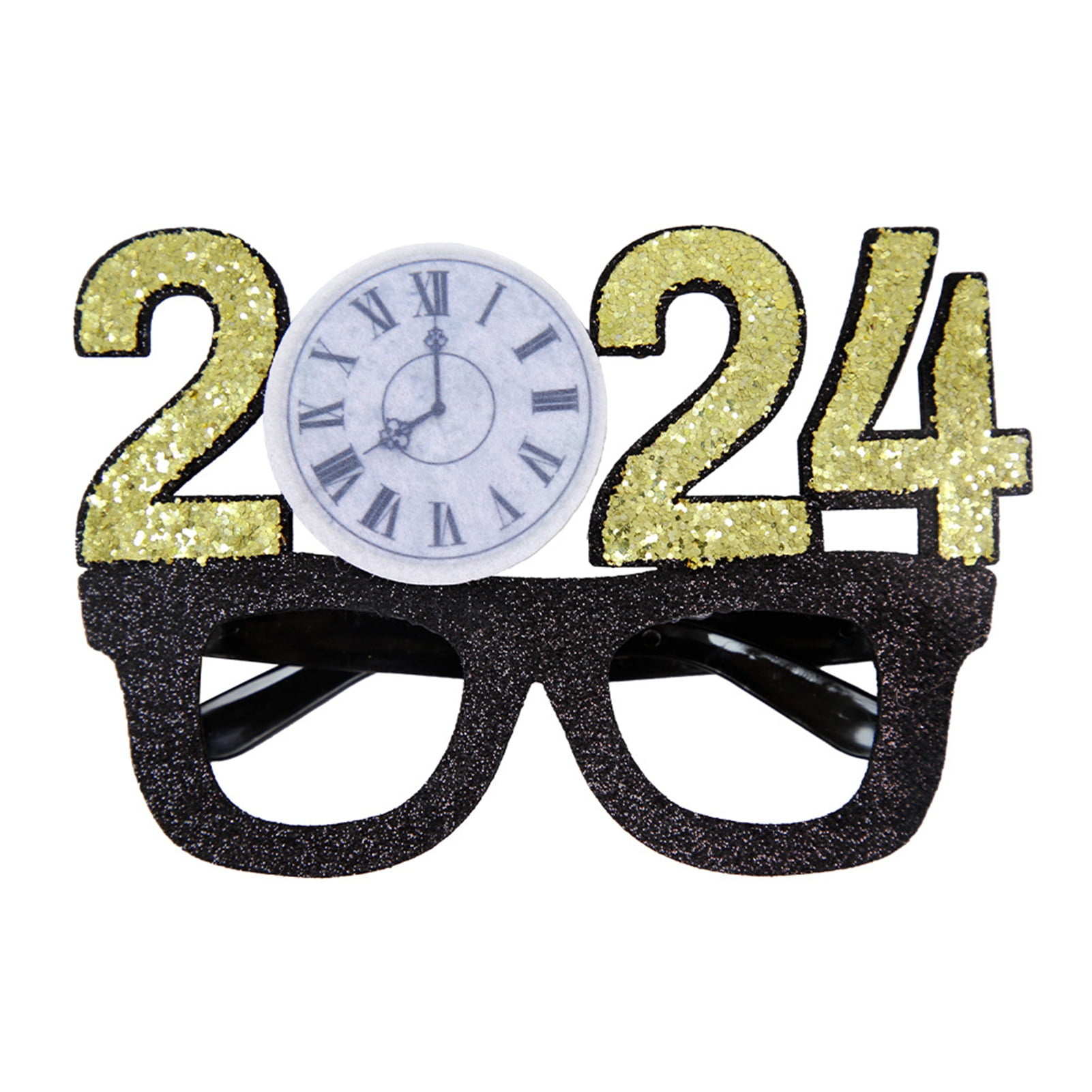 Waroomhouse New Year Glasses 2024 New Year Eve Decorations 2024 New ...