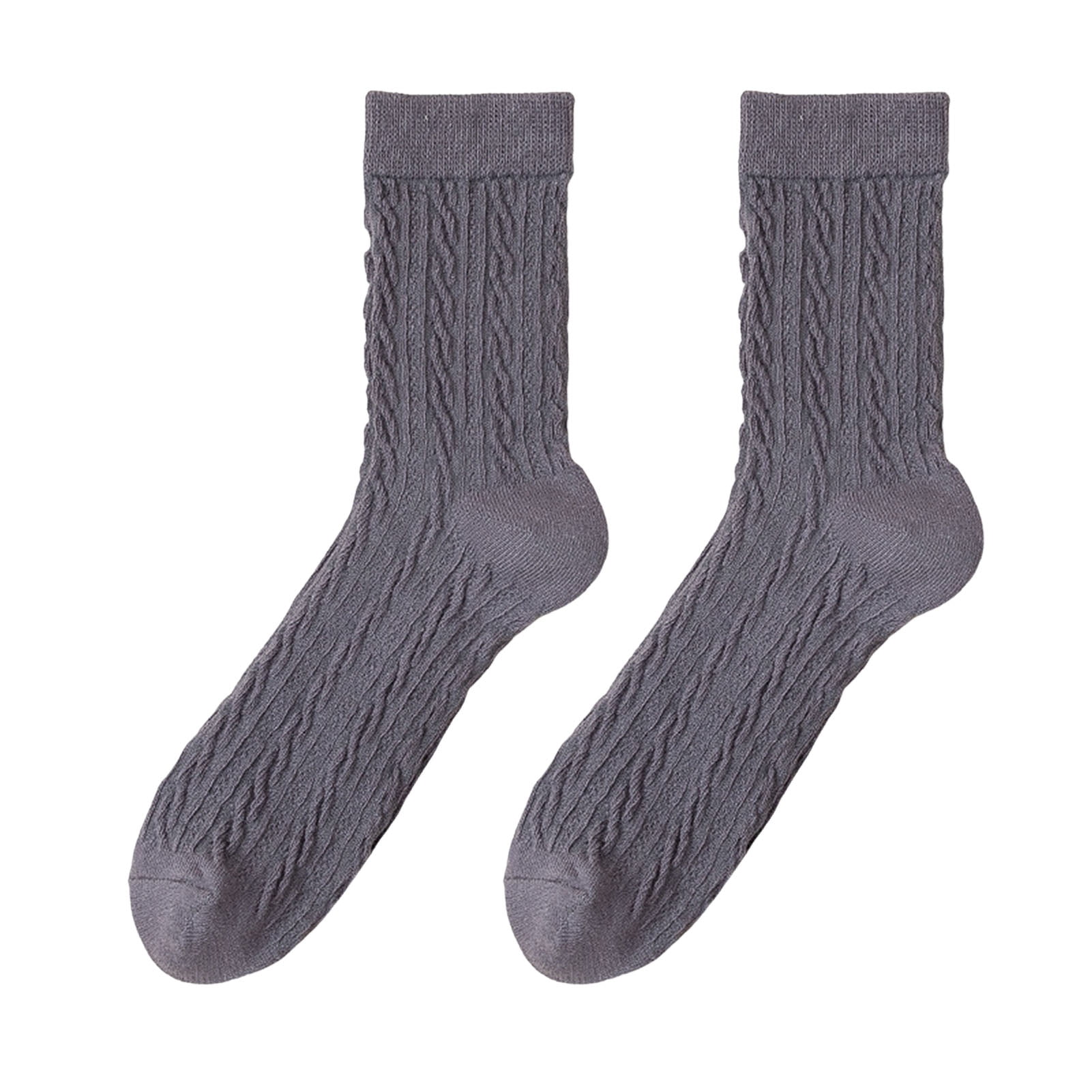 Waroomhouse No Streaks Socks Loose Mid-tube Socks 1 Pair Women Socks ...