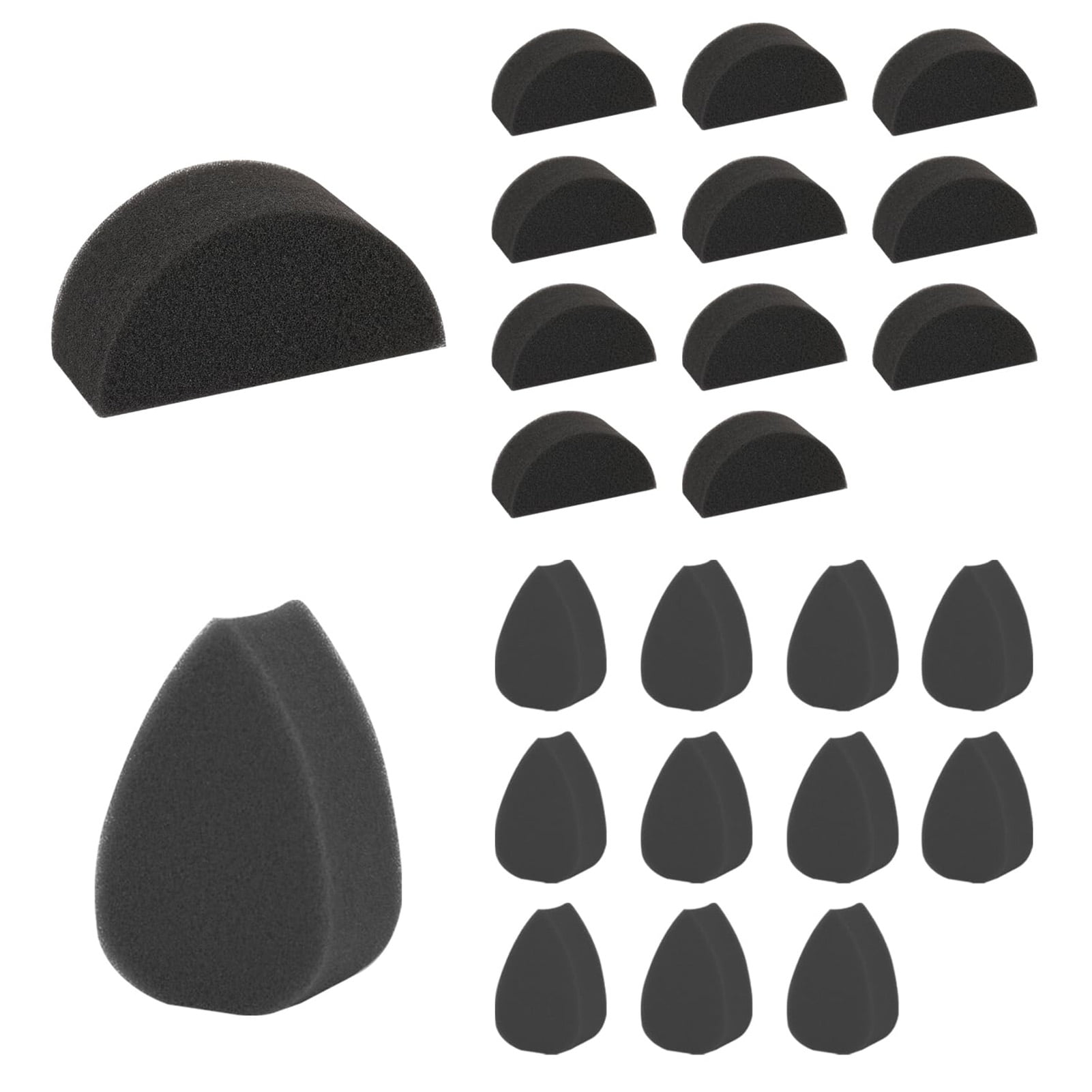 Waroomhouse Painting Sponge Elastic Absorbent Sponge 24pcs Face Paint ...