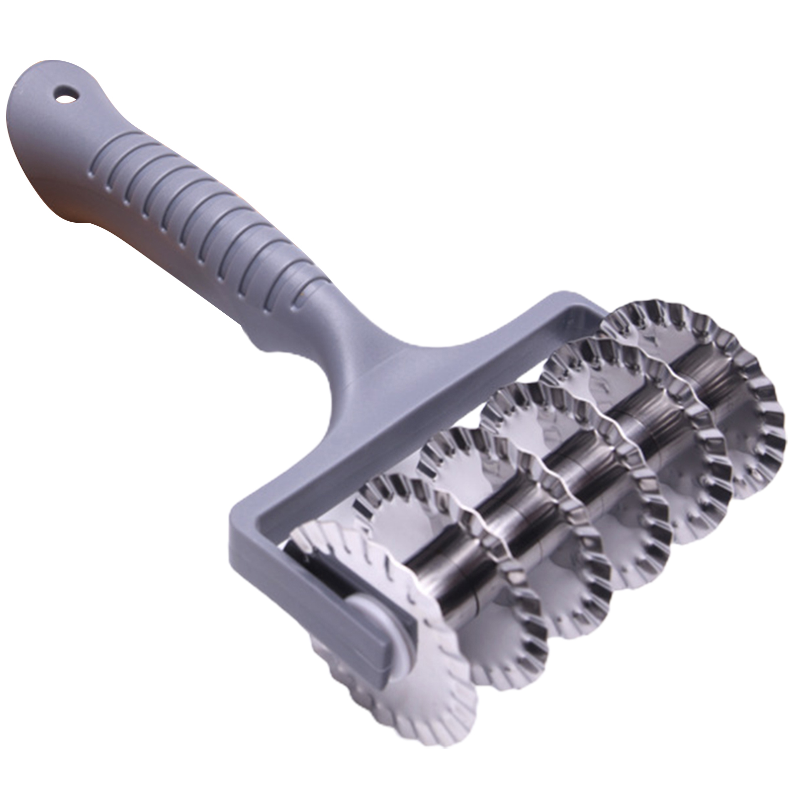 Waroomhouse Pastry Roller Cutter Non-slip Long Handle Cozy Grip ...