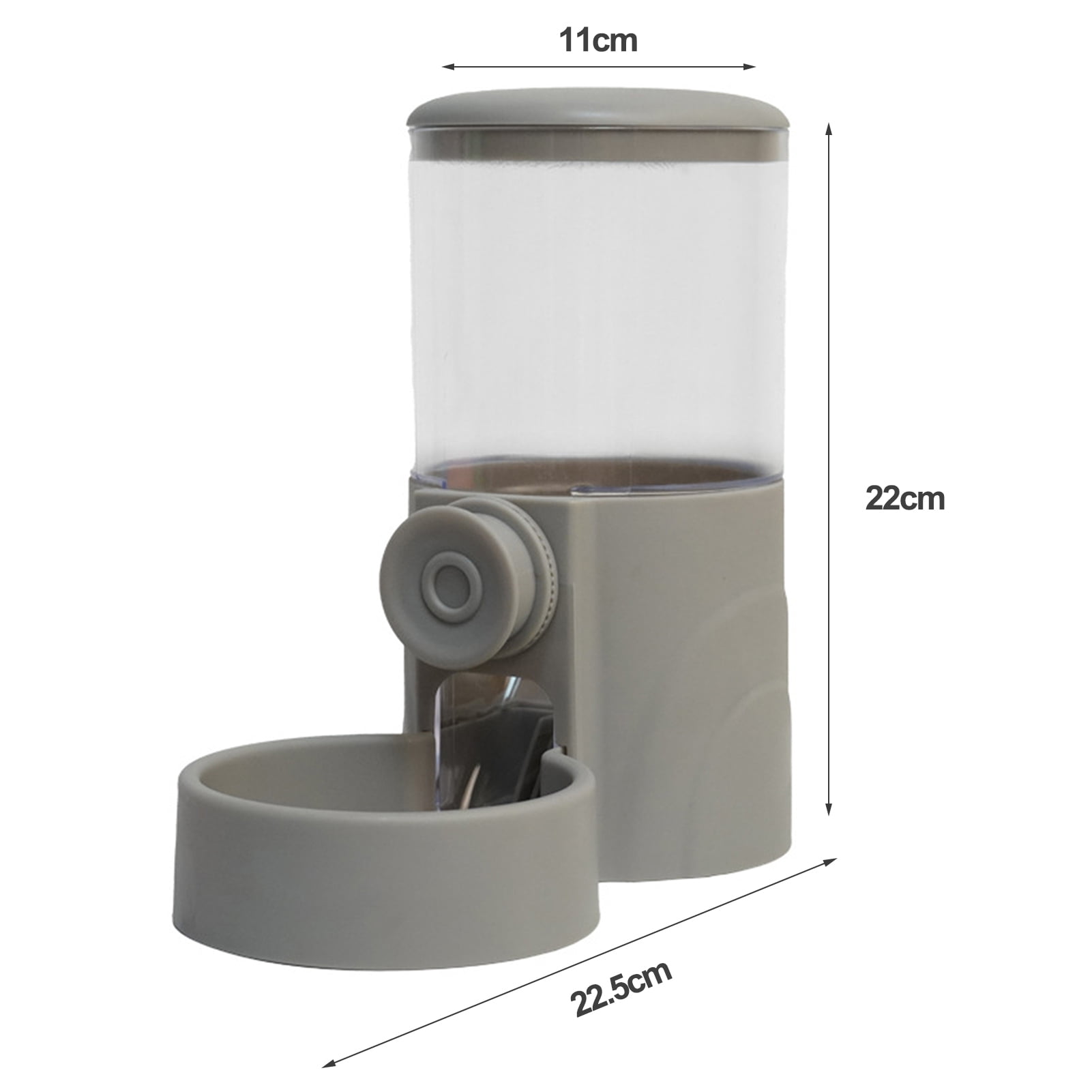 Waroomhouse Pet Cage Feeder Tidy Pet Feeder Space-saving Cage-mounted ...