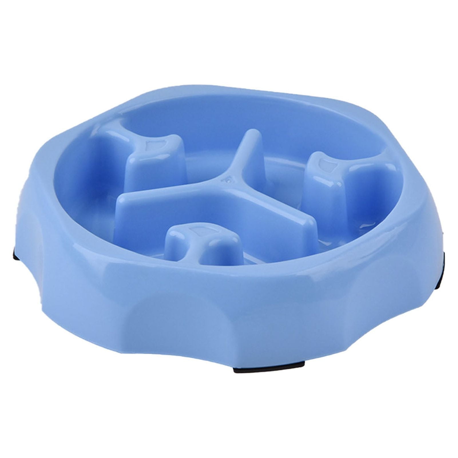 Waroomhouse Pet Slow Feeder Bowl Durable Pet Food Bowl Breed Slow ...