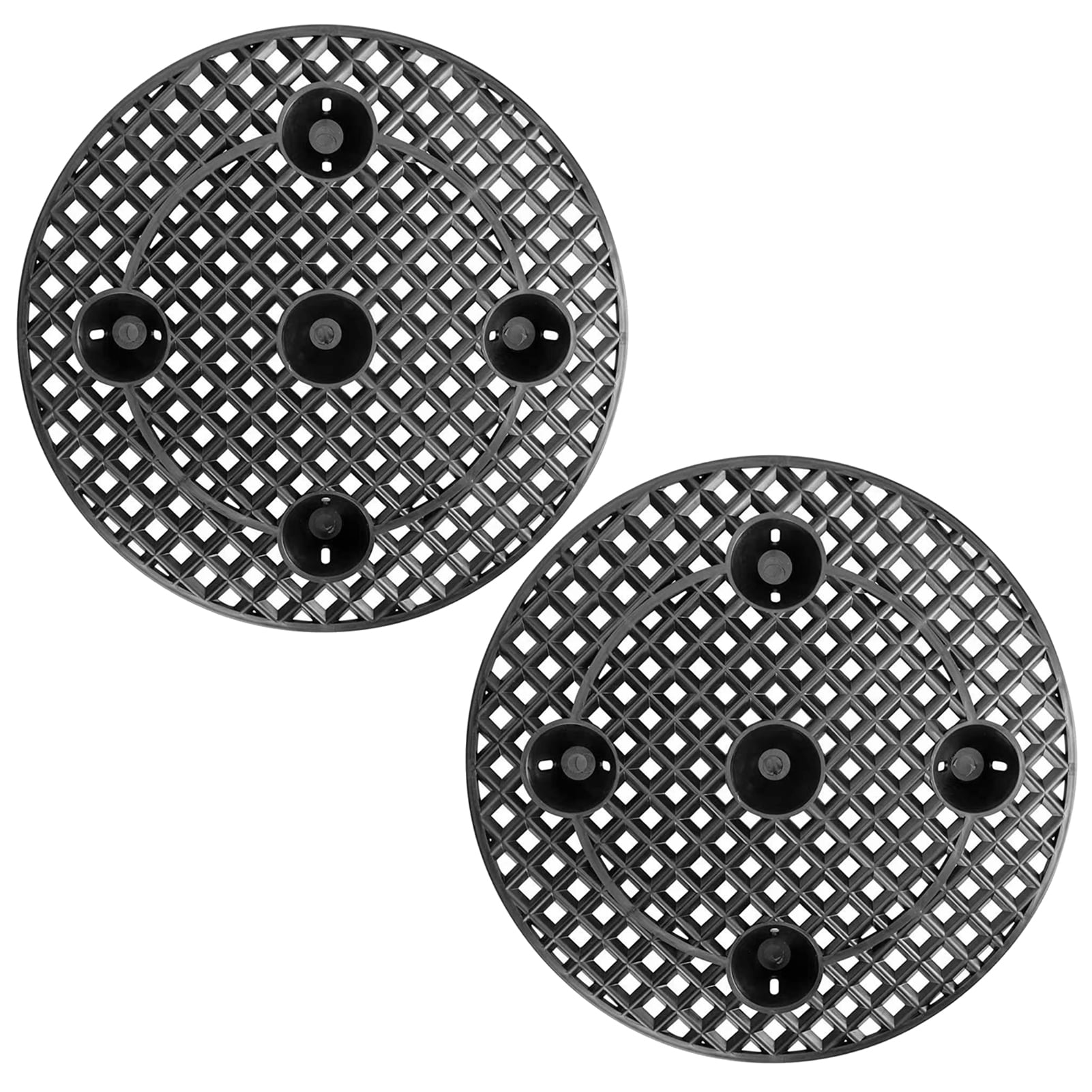 Waroomhouse Plant Pot Elevator 2-pack Flower Pot Tray for Efficient ...