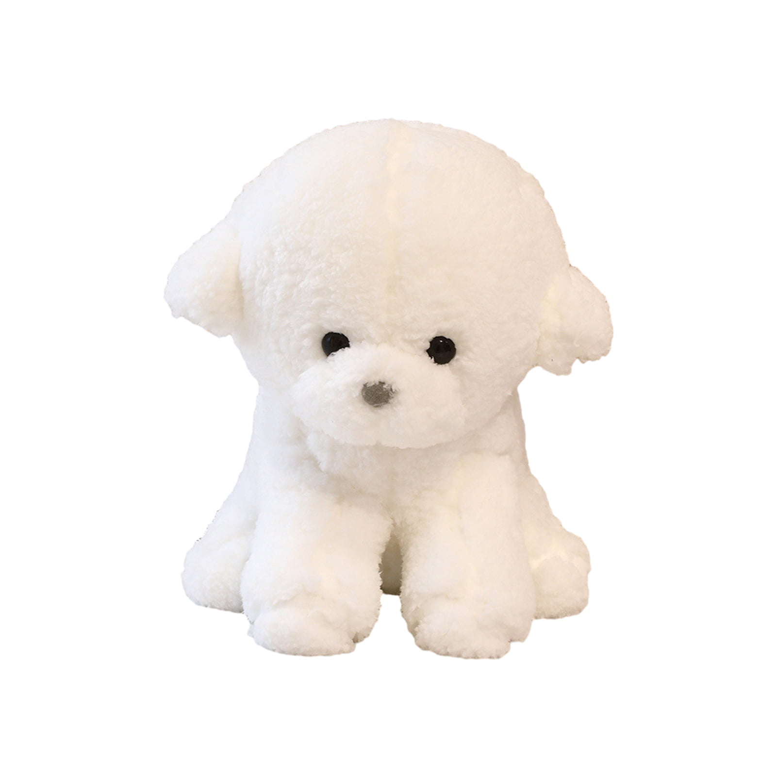Waroomhouse Plush Dog Toy Stuffed Dog Sitting Dog Plush Toy Cute Soft ...