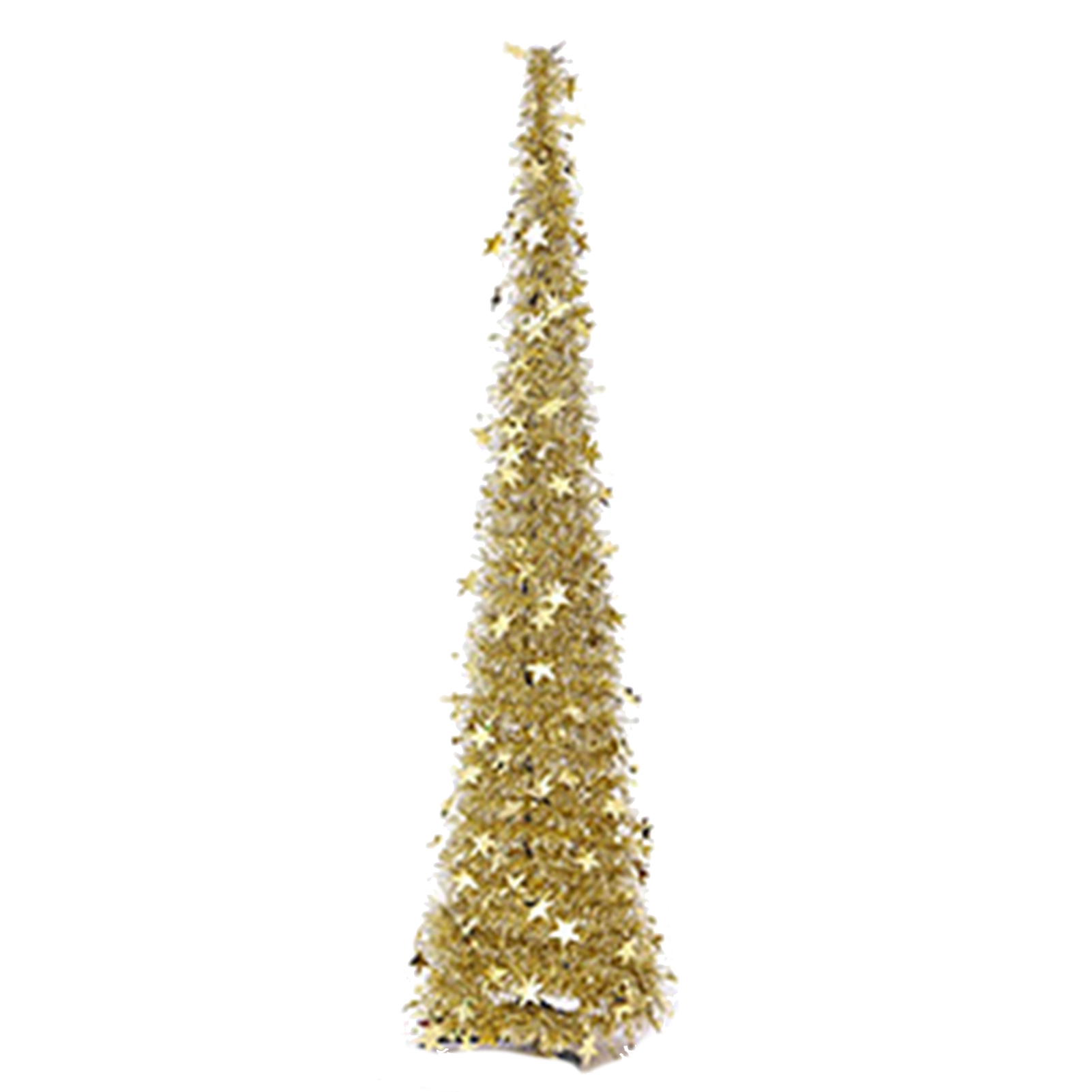 Waroomhouse Pvc Christmas Tree 5ft Christmas Pencil Tree with Glitter ...