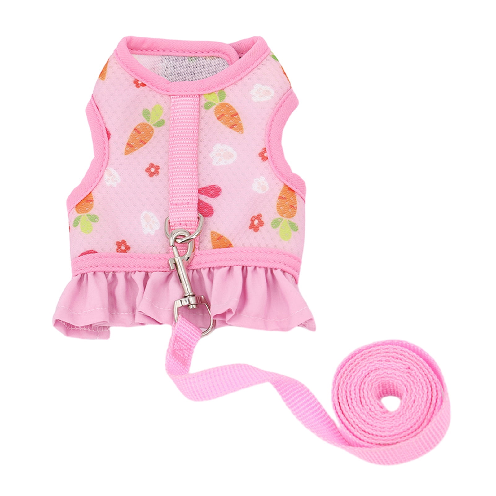 Waroomhouse Rabbit Chest Strap Pet Harness Leash Stylish Cute Cartoon ...