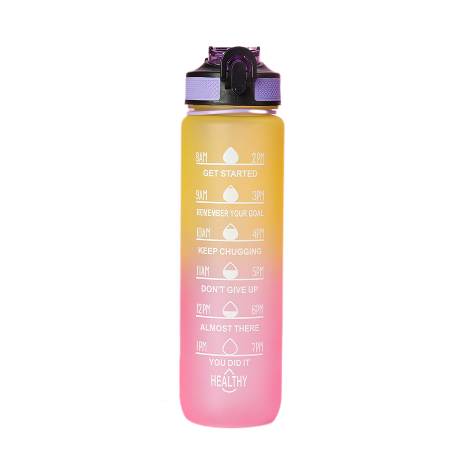 Waroomhouse Reusable Hydration Bottle Food-grade Water Bottle 1000ml ...