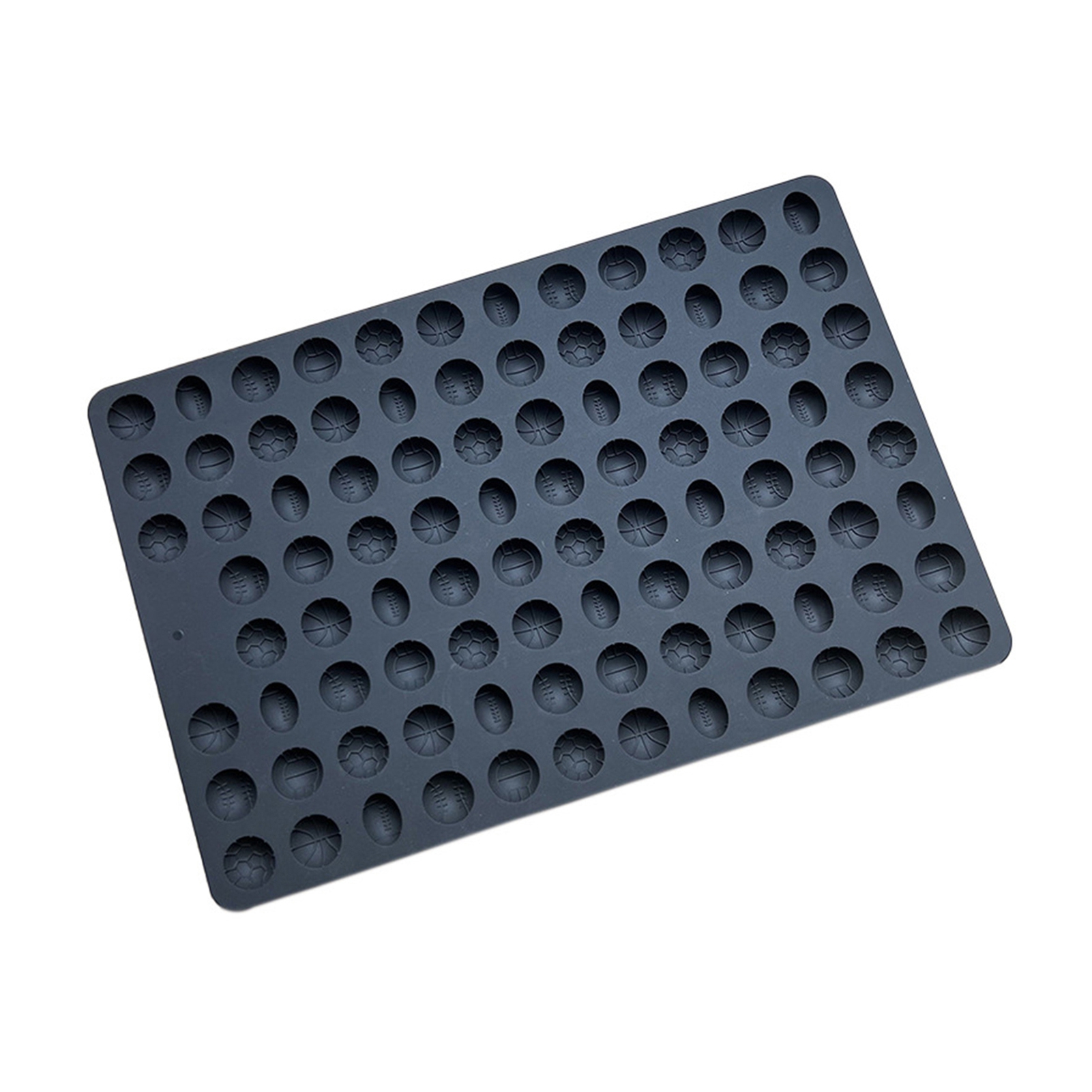 Waroomhouse Reusable Silicone Mold Sport Balls Candy Molds Versatile ...