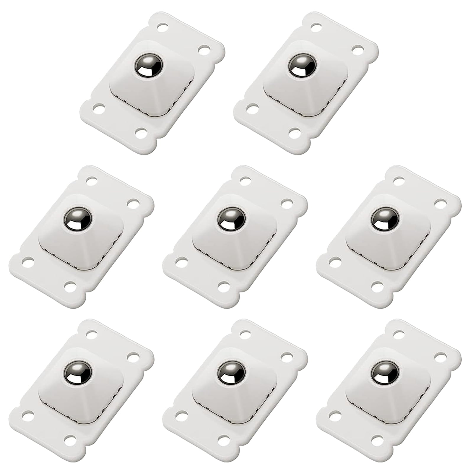 Waroomhouse Self Adhesive Casters for Appliance Peel Stick Rubber ...