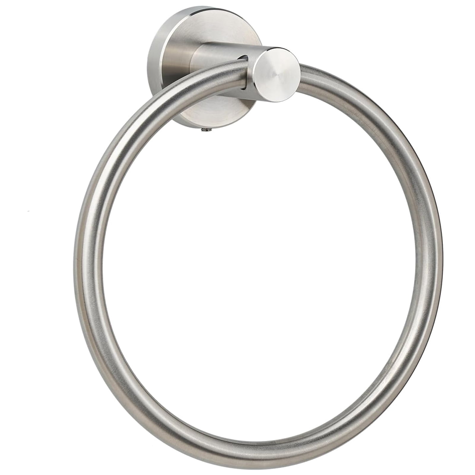 Waroomhouse Shower Towel Ring Smooth Edge Towel Holder Towel Ring ...