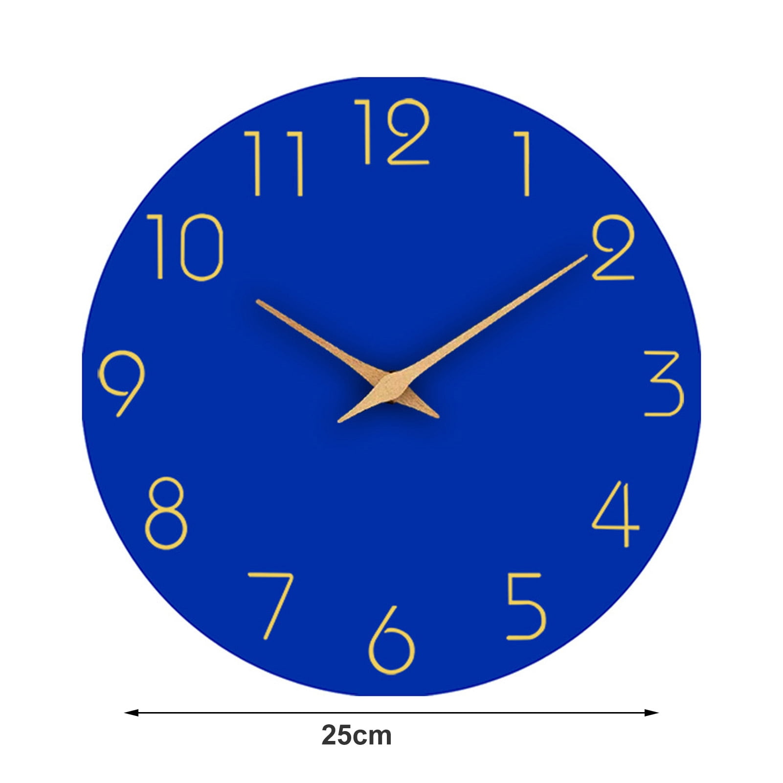 Waroomhouse Silent Wall Clock Silent Sleeping Environment Wall Clock ...