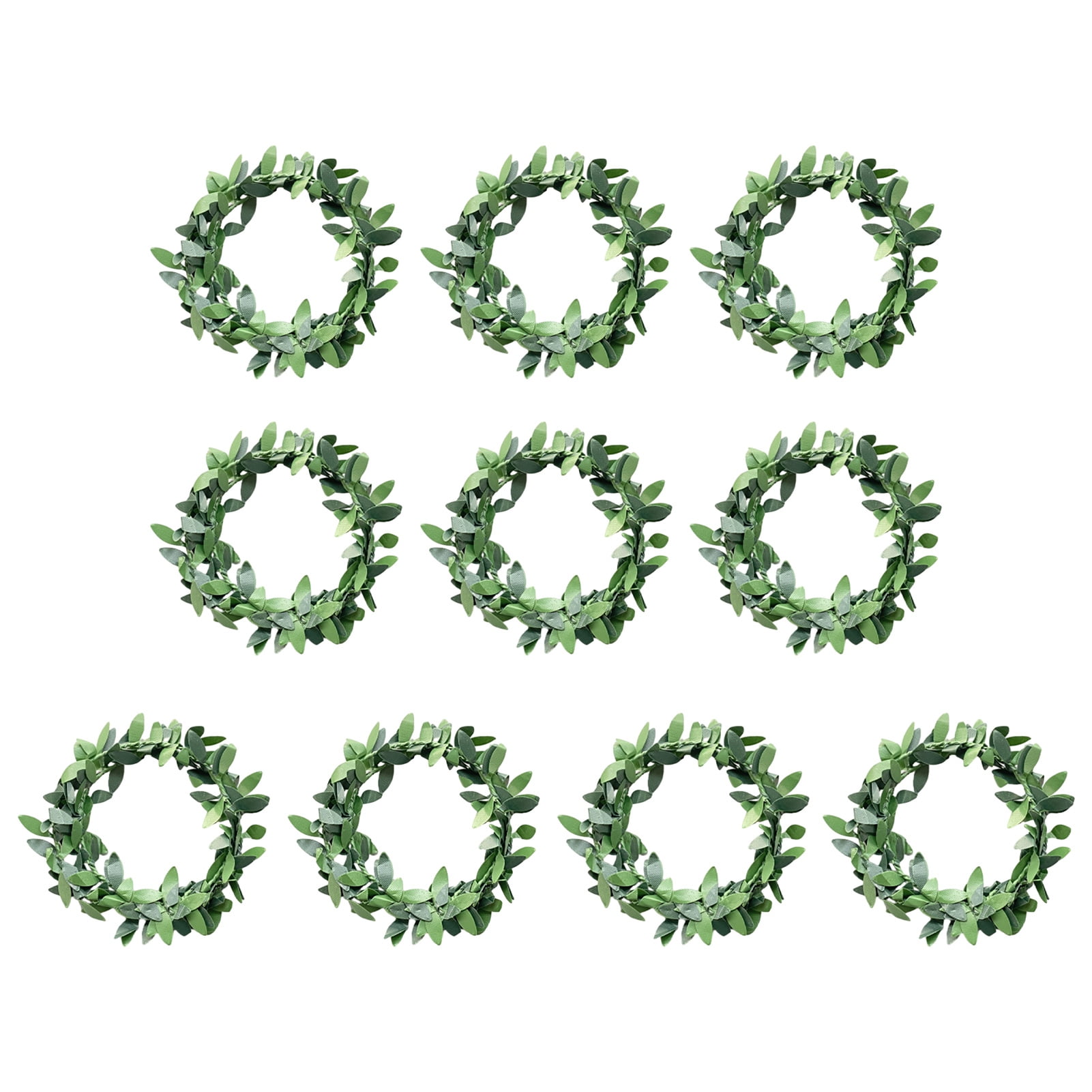 Waroomhouse Simulation Wreath Fake Wreath 10pcs Mini Artificial ...