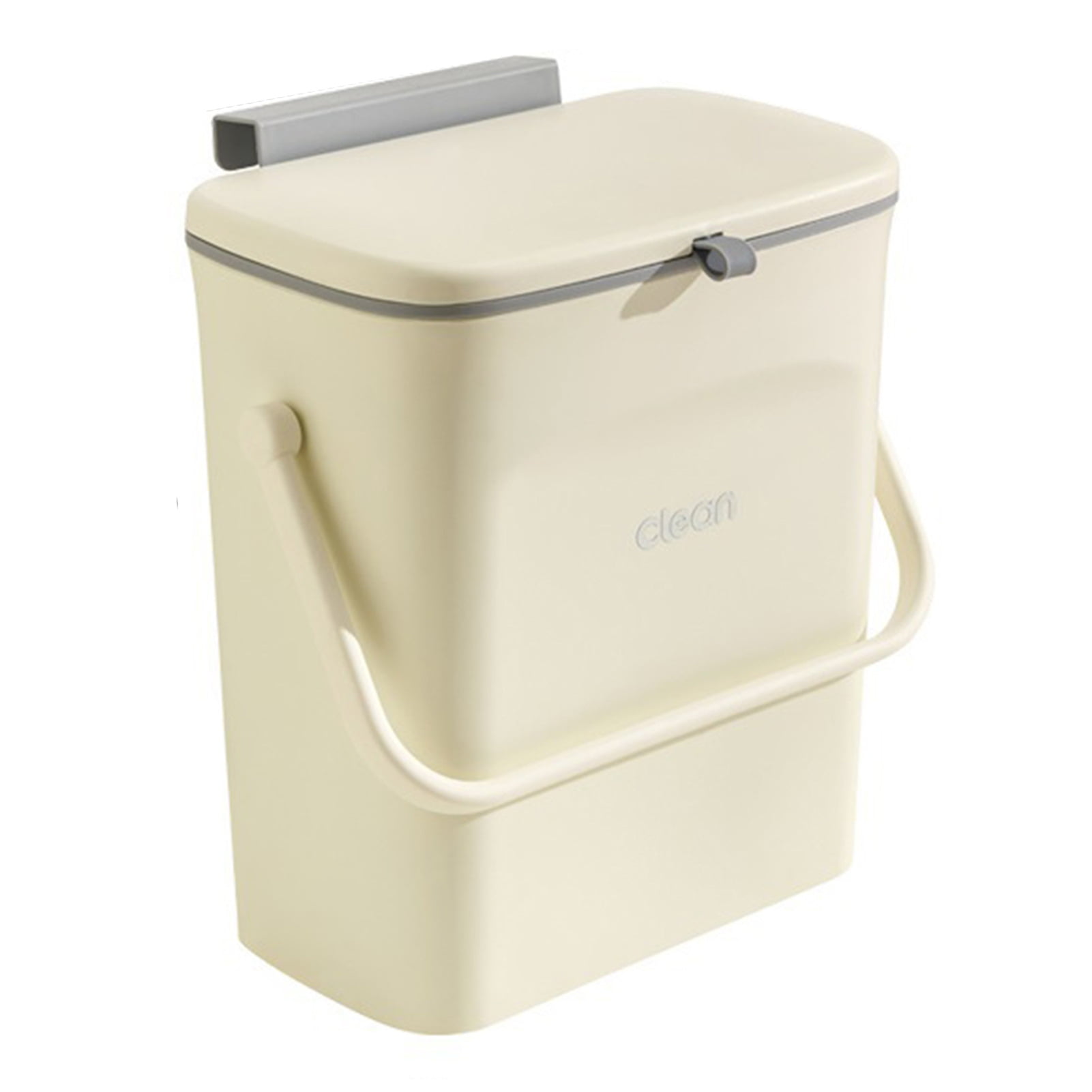 Waroomhouse Small Garbage Hanging Garbage Versatile 9l Garbage with Lid ...