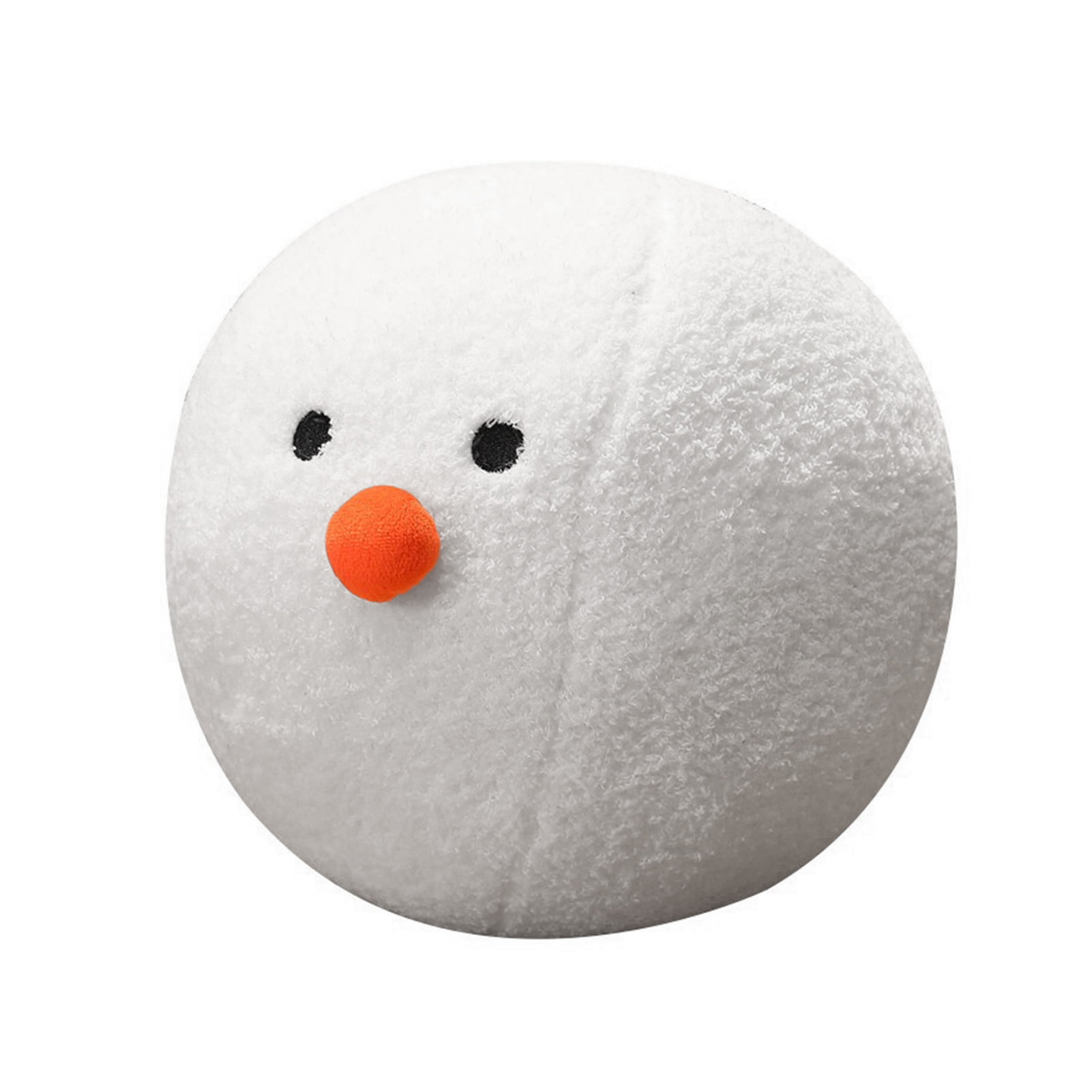 Waroomhouse Snowball Plush Toy Cute Snowball Plushie Christmas Plush ...